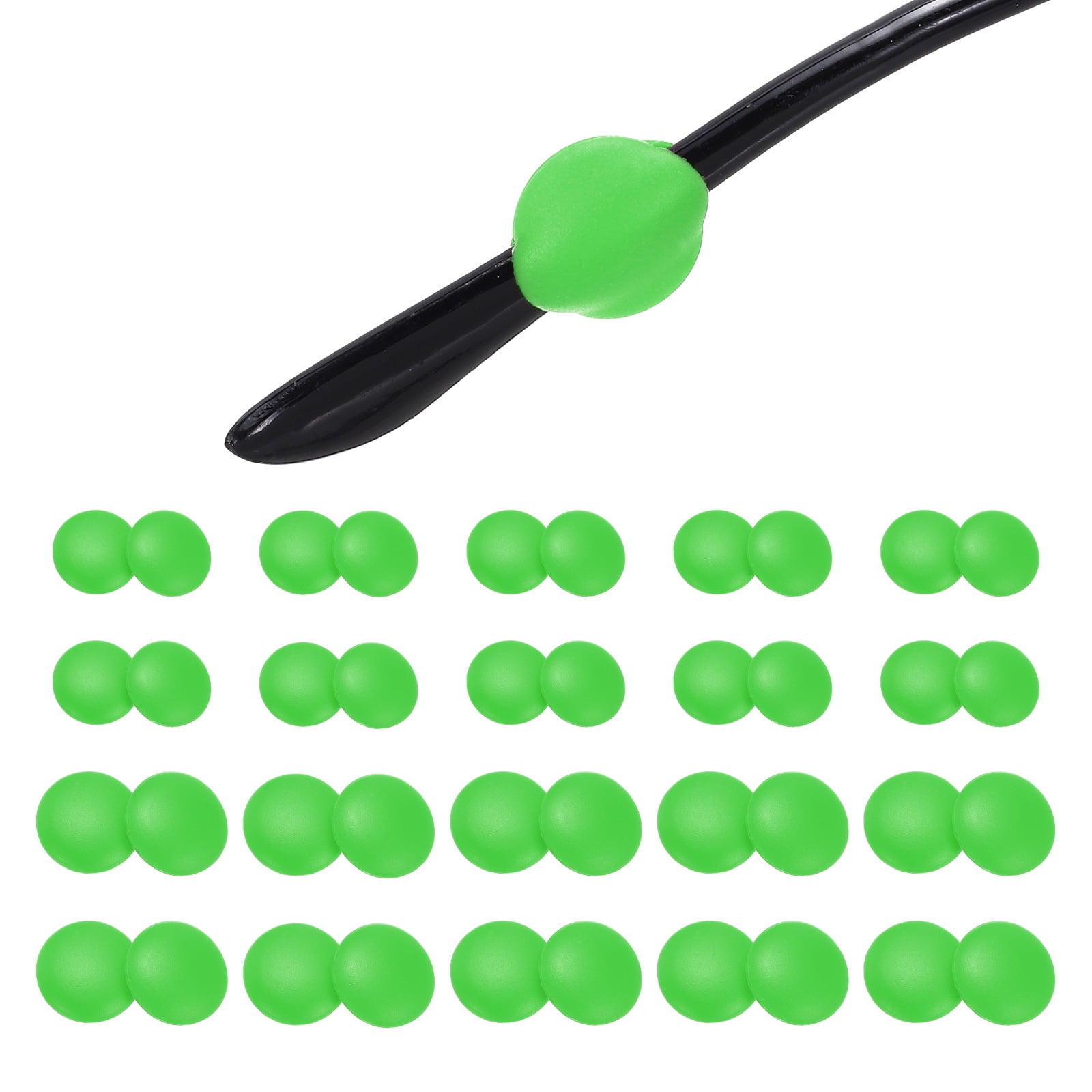 Uxcell 20Pair Silicone Eyeglasses Retainer, Anti-slip Glasses Ear Hook ...