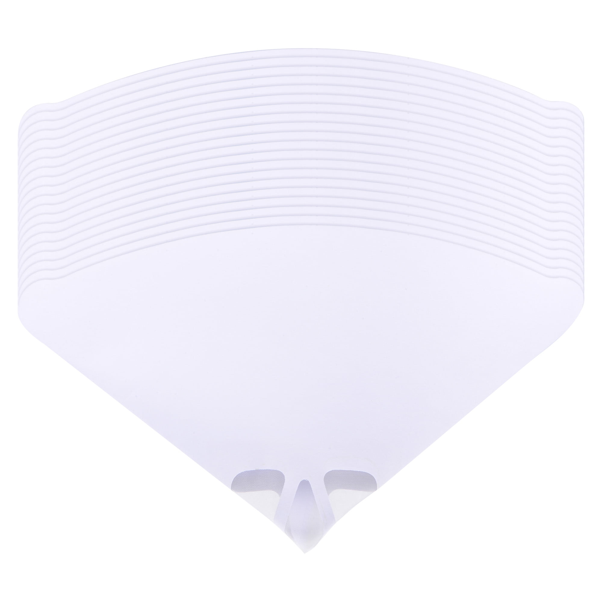 Uxcell 20Pcs 150um 190mmx100mm Cone Paint Screen Funnel Nylon Mesh ...