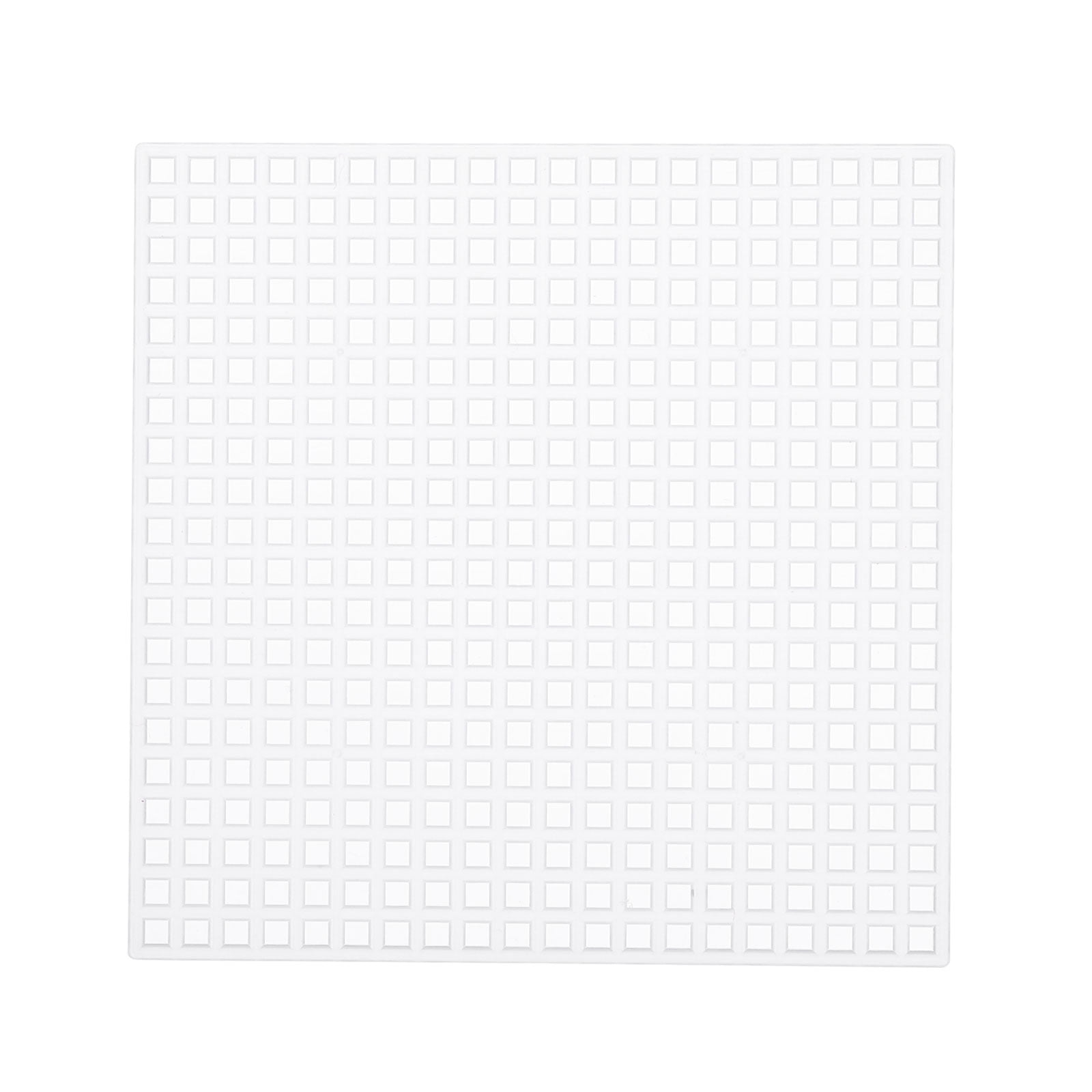 Uxcell 20Pcs 3"x3" Plastic Mesh Canvas Sheet 6 Count Needlepoint Blank ...