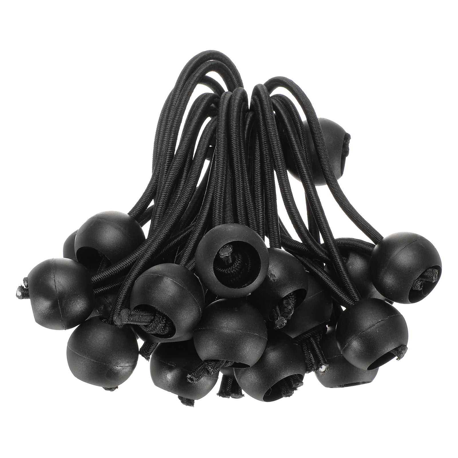 Uxcell 20Pcs Ball Bungee Cords 4" Heavy Duty Bungee Cord Balls for Tent ...