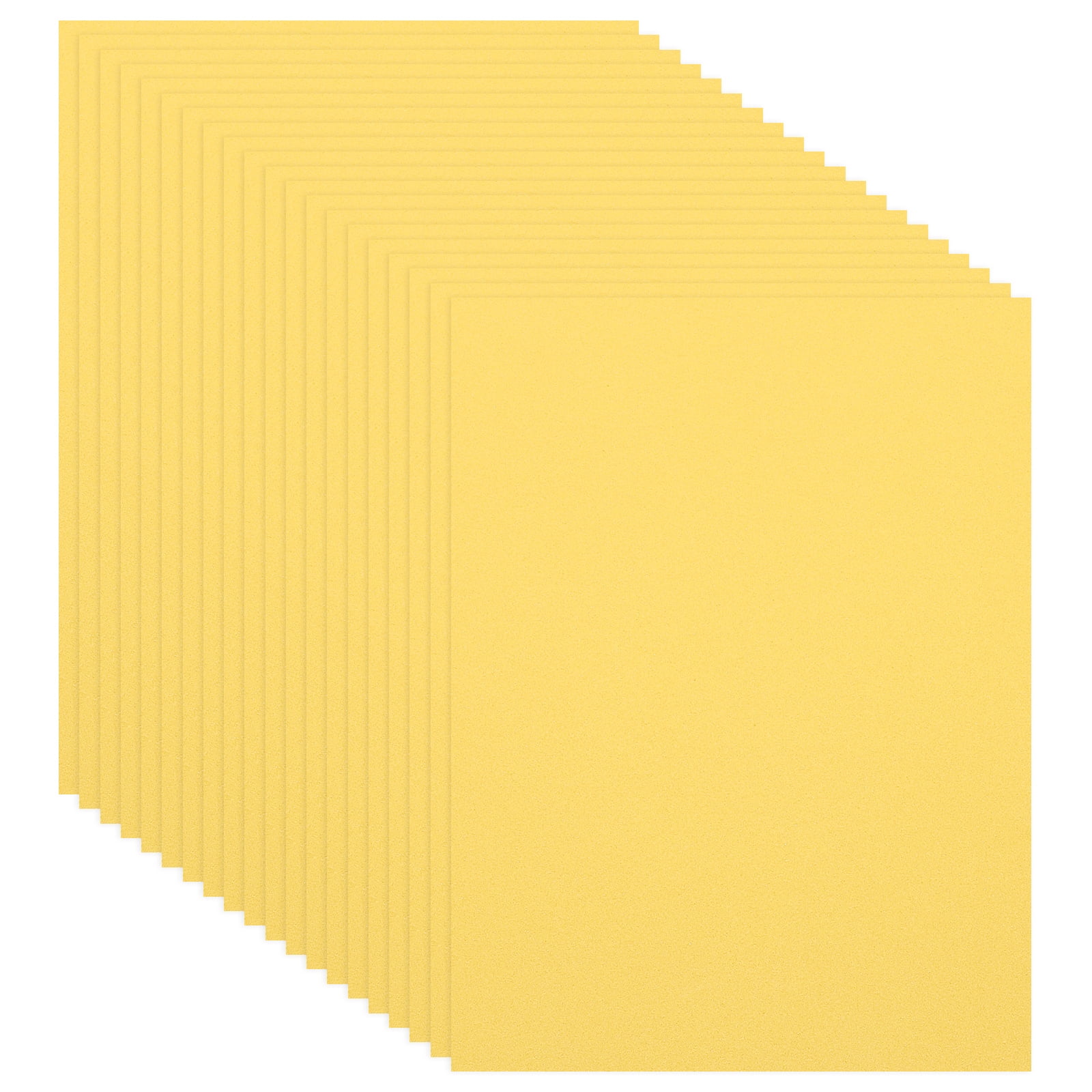 Uxcell 20Pcs Beige EVA Foam Sheets, 15.7 x 11.8 Inches 1mm Thick Foam ...
