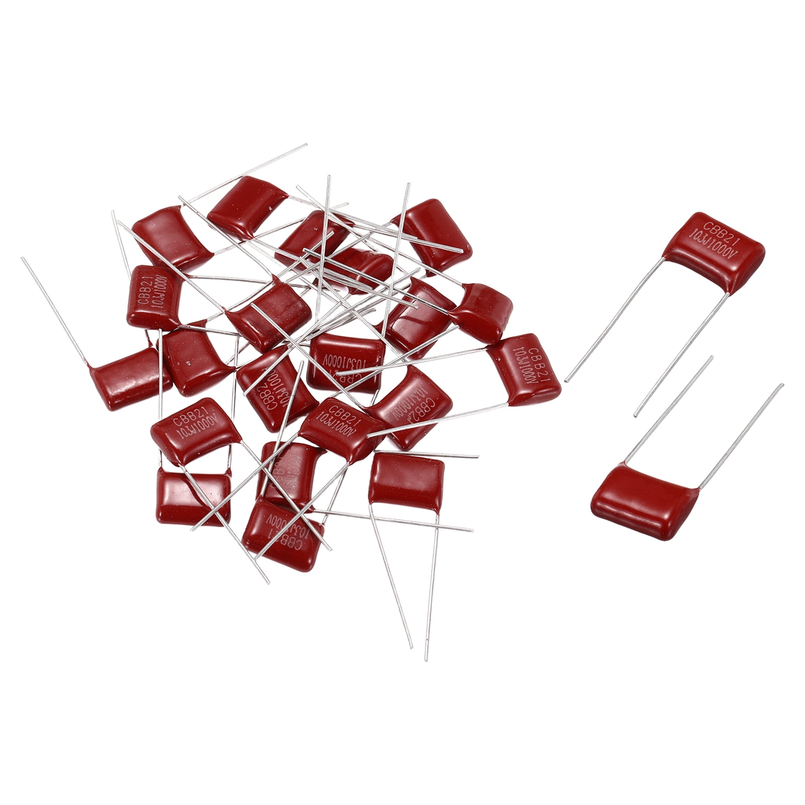 20Pcs CBB22 1000V 103J 5% Tolerance Through Hole Metallized ...