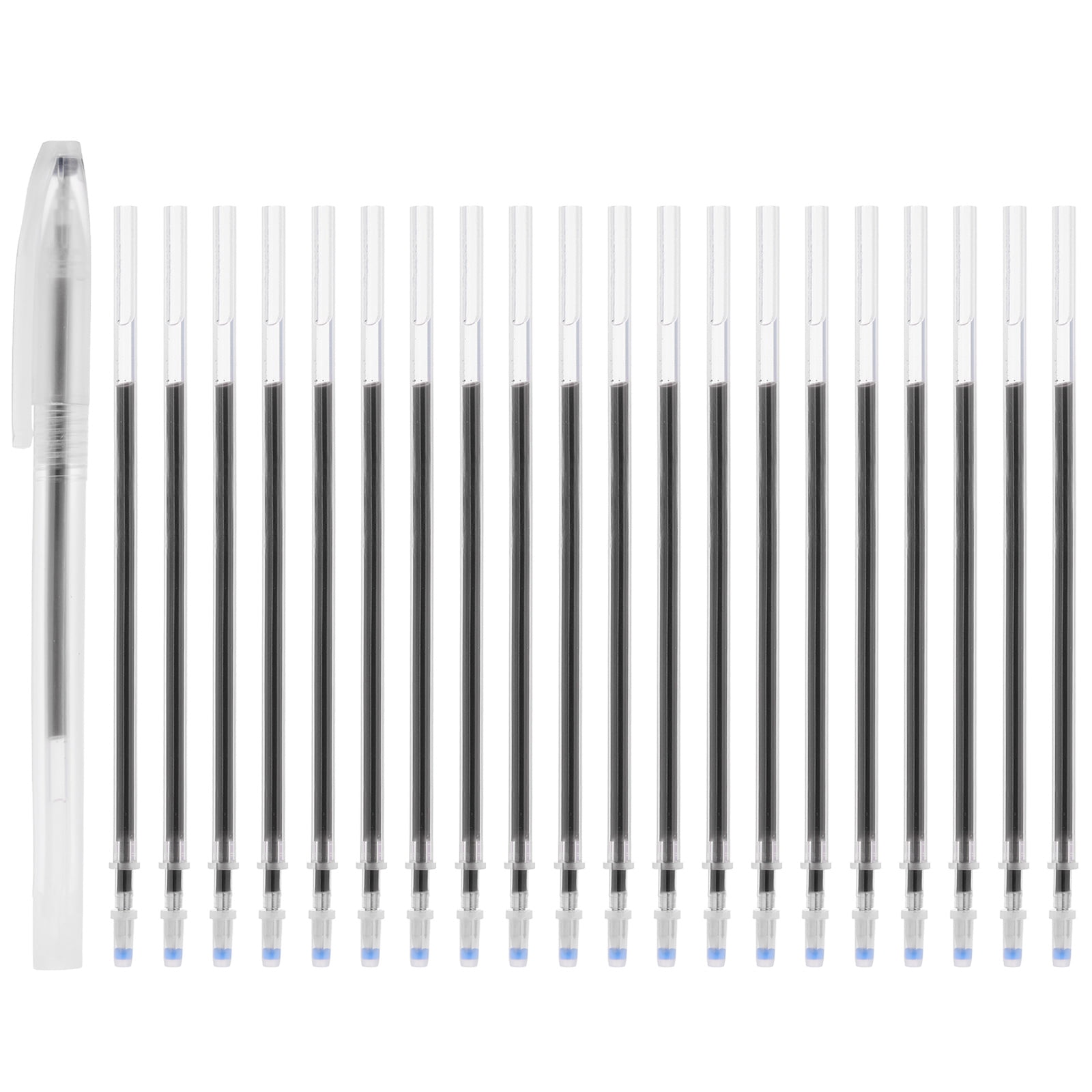 Uxcell 20Pcs Erasable Gel Pens Refills, 1mm Heat Erasable Pens for ...