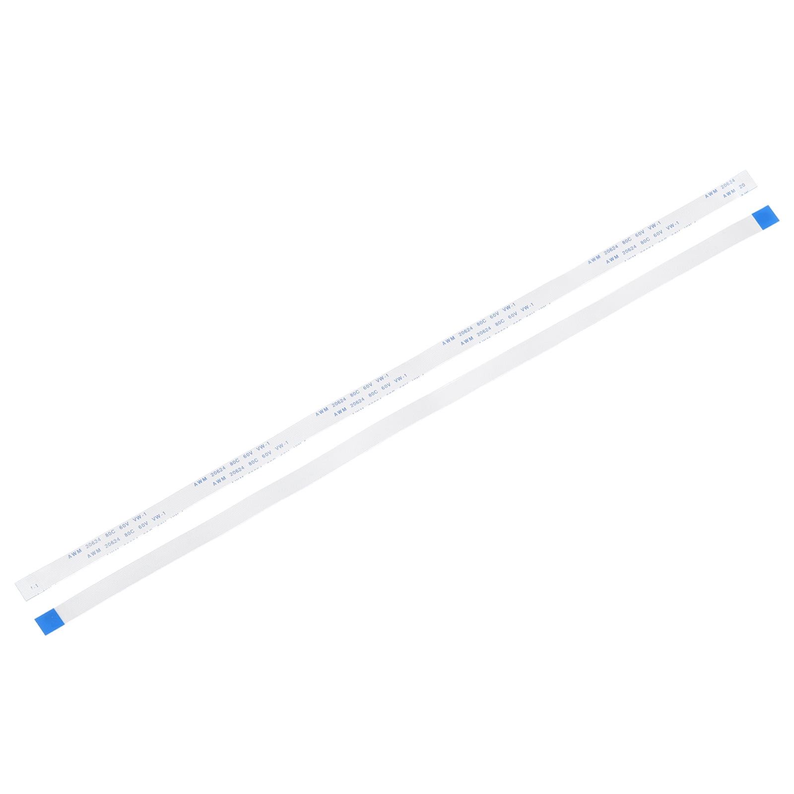 Uxcell 20Pcs FFC Flexible Flat Cable, 15 Pins 0.5 mm Pitch 300mm FPC ...