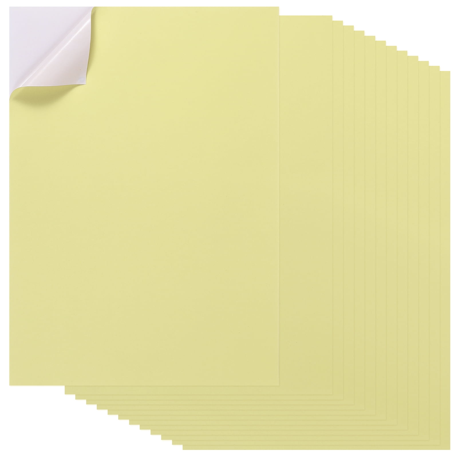 Uxcell 20Pcs Full Sheet Label Sticker Paper, A4 Shipping Labels Matte ...