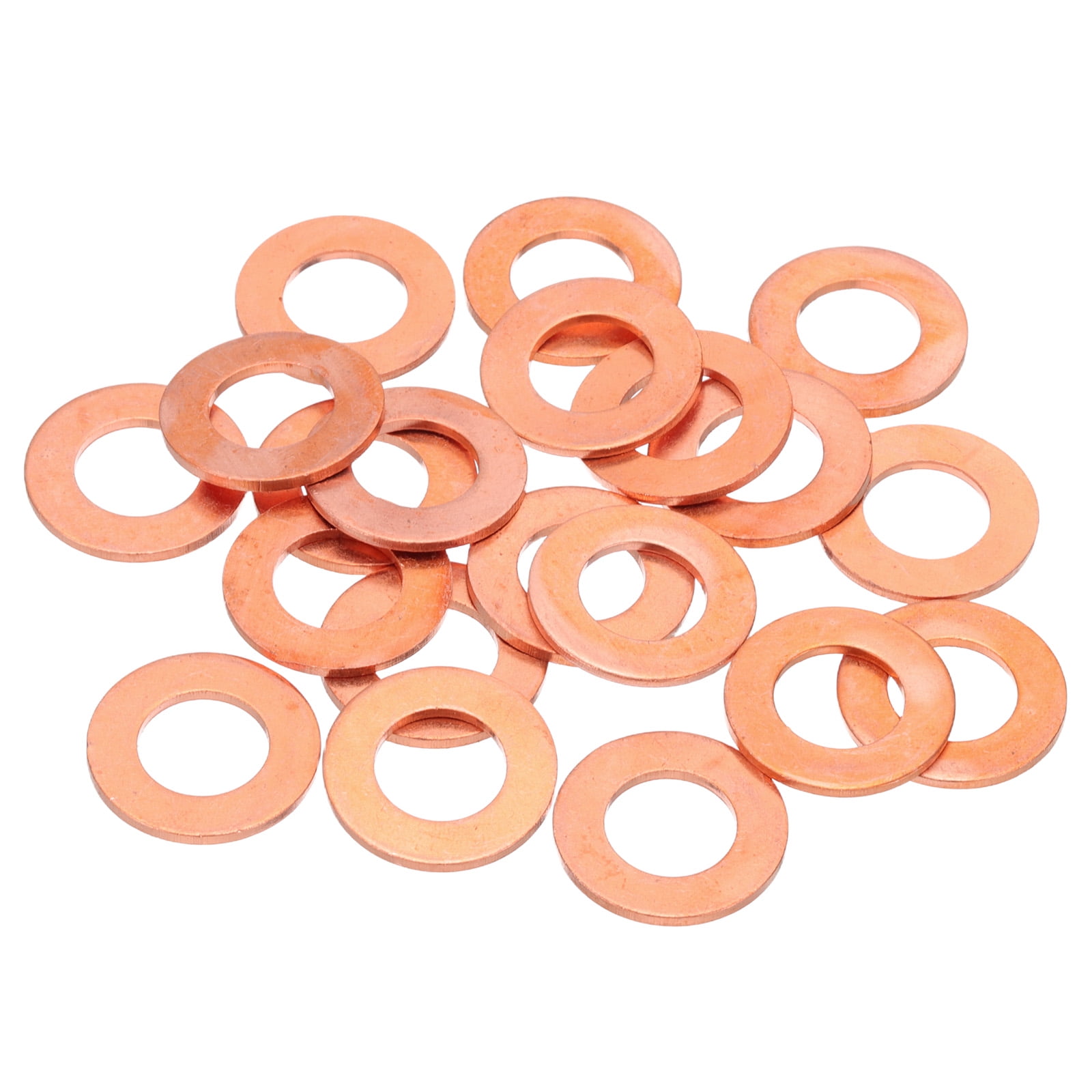 Uxcell Flat Copper Washers Copper Upgraded Flat Gasket Metric Sealing ...