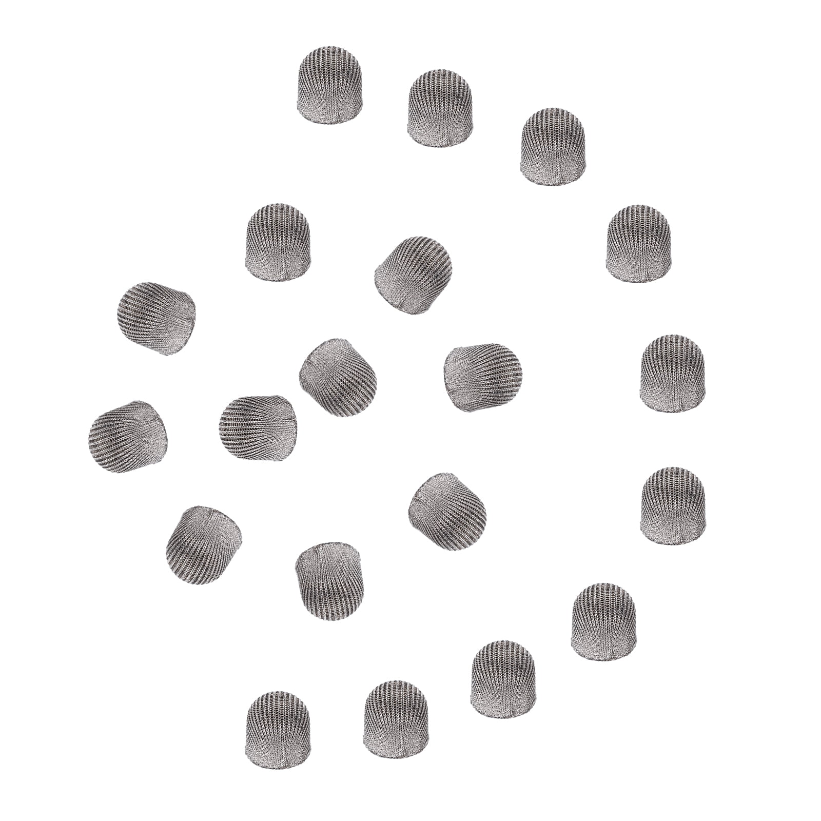 Uxcell 20Pcs Replacement Fiber Mesh Tips for Stylus Pens 7mm Touch ...