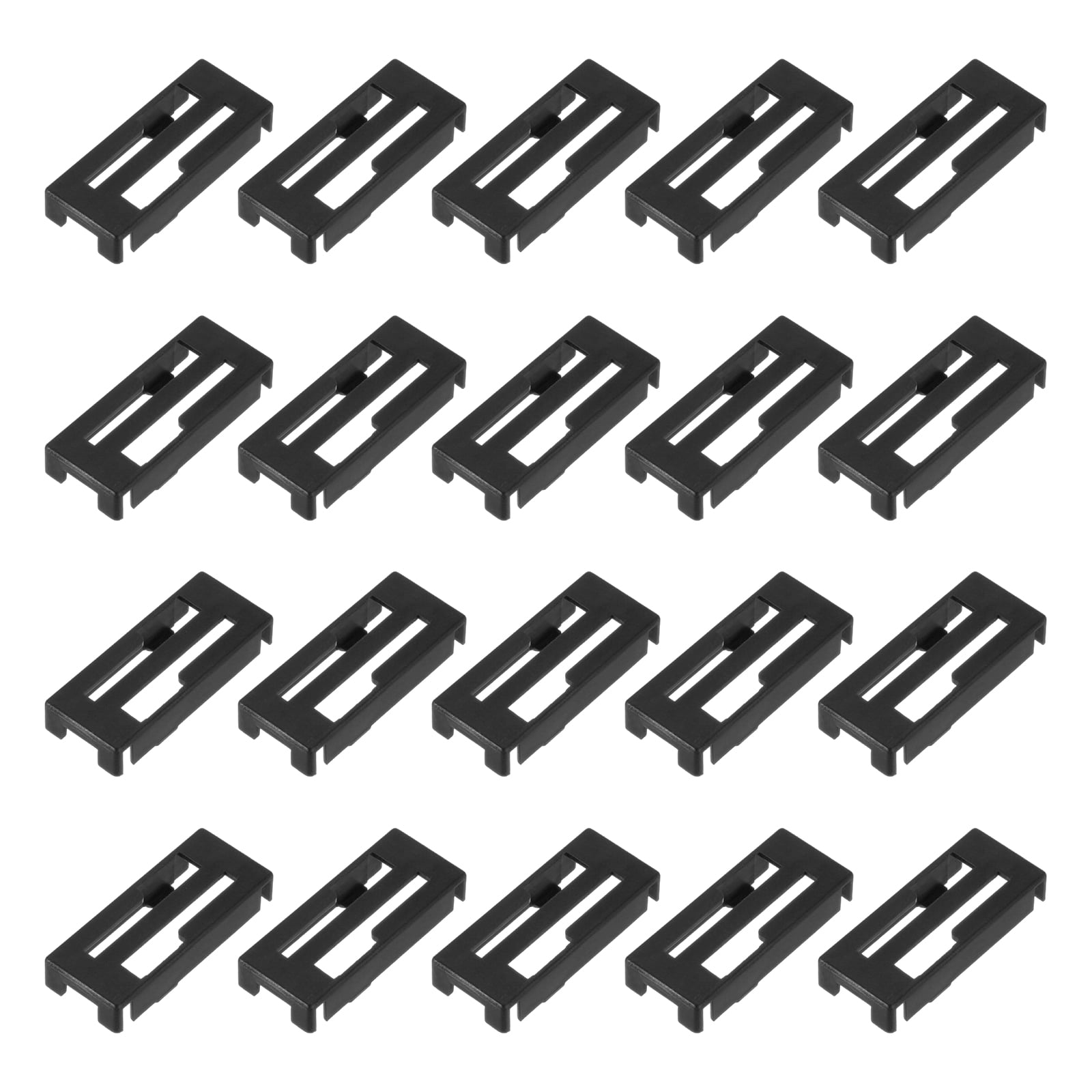 Uxcell 20Pcs Servo Extension Cable Clips, Servo Cable Safety Connector ...