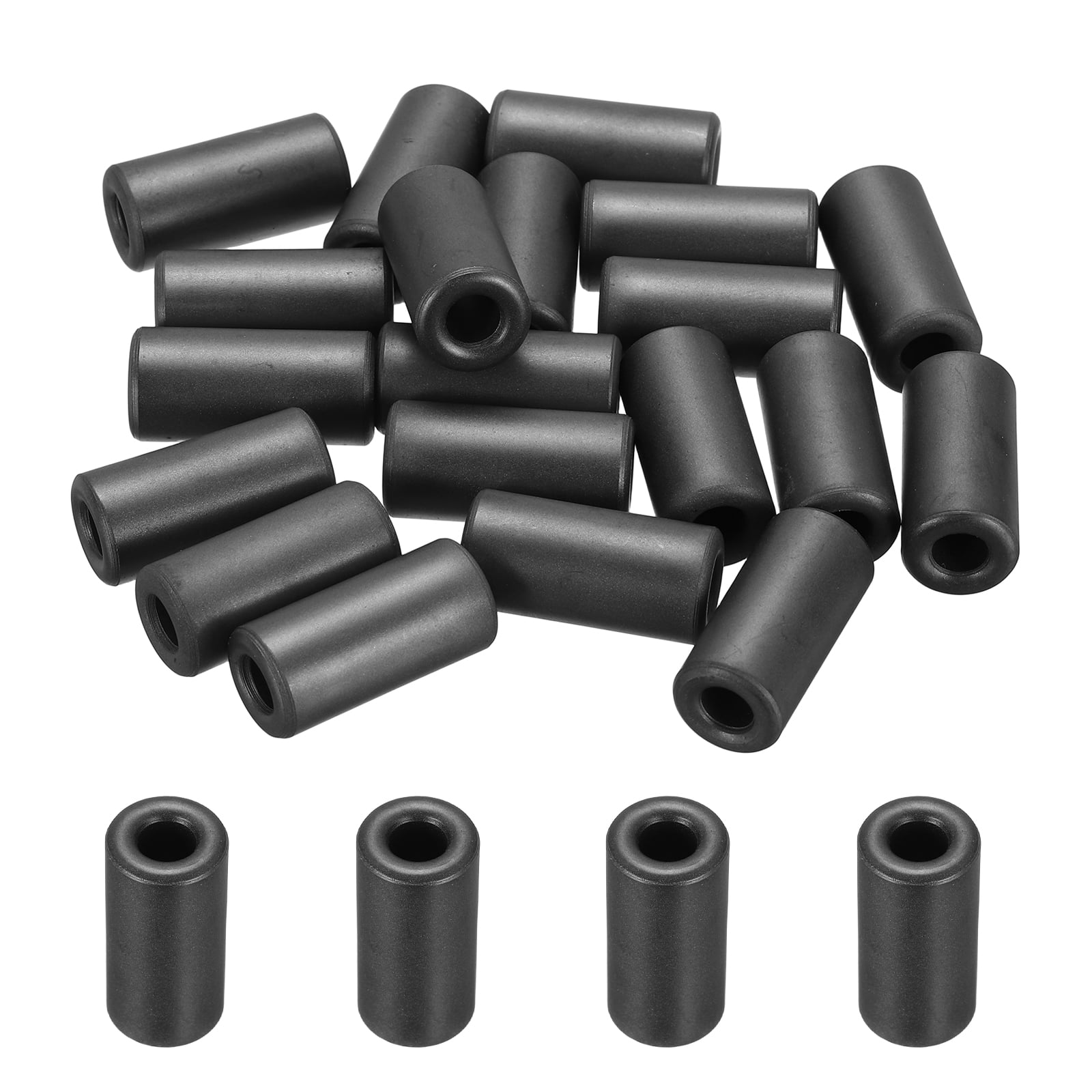 Uxcell 20Pcs Toroid Ferrite Core, 12mm OD x 5.6mm ID x 25mm H Ferrite ...