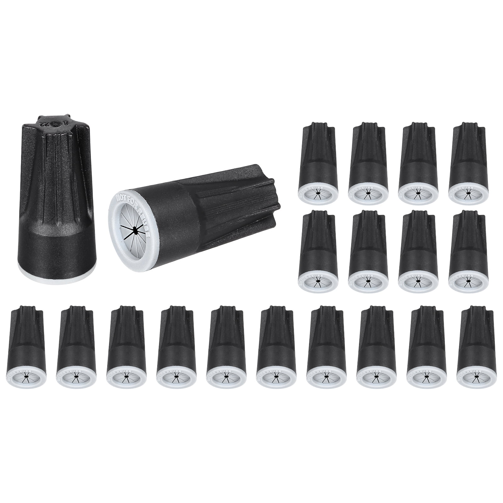 Uxcell 20Pcs Waterproof Wire Connector, Cable Terminal Connectors 22 ...
