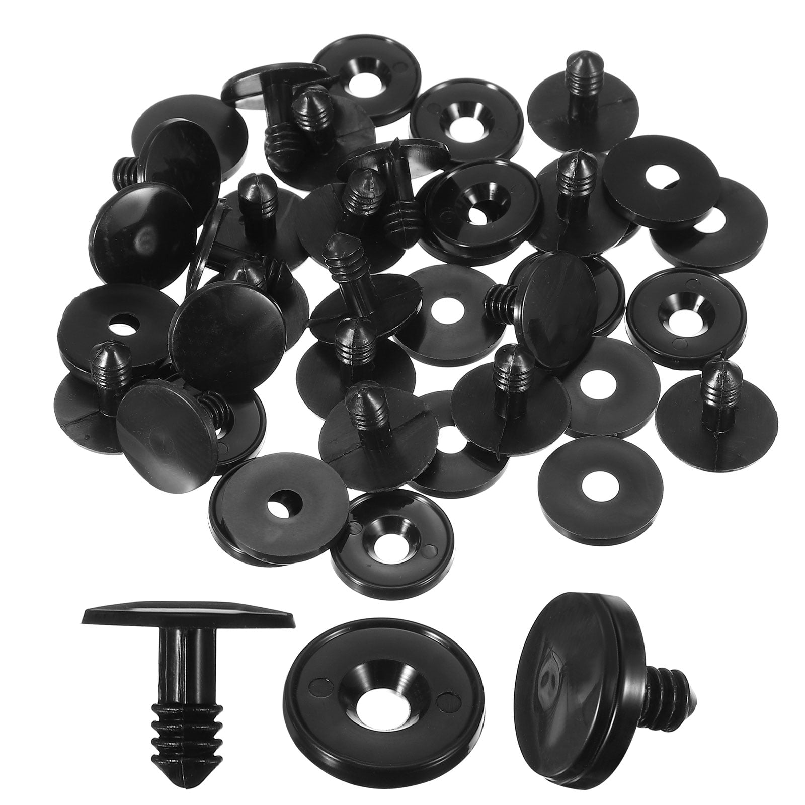 Uxcell 20Set 20mm 13/16" Doll Joints, Plastic Removable Animal Joints ...