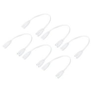 Uxcell 30cm 2 Pin LED Integrated Tube Cable Link Cords T4 T5 T8 Lamp ...