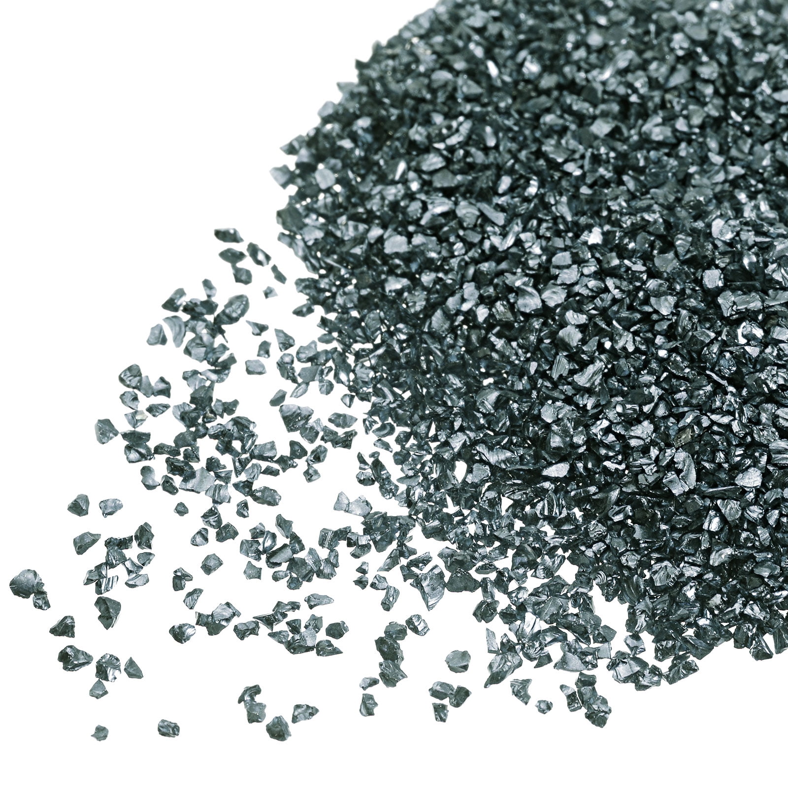 Uxcell 20g Crushed Glass Chips, 1-3mm Irregular Metallic Sequins Glass ...