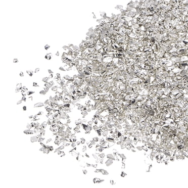 Uxcell 6 Pcs Crushed Glass Chips High Luster Irregular Glass Chips for ...