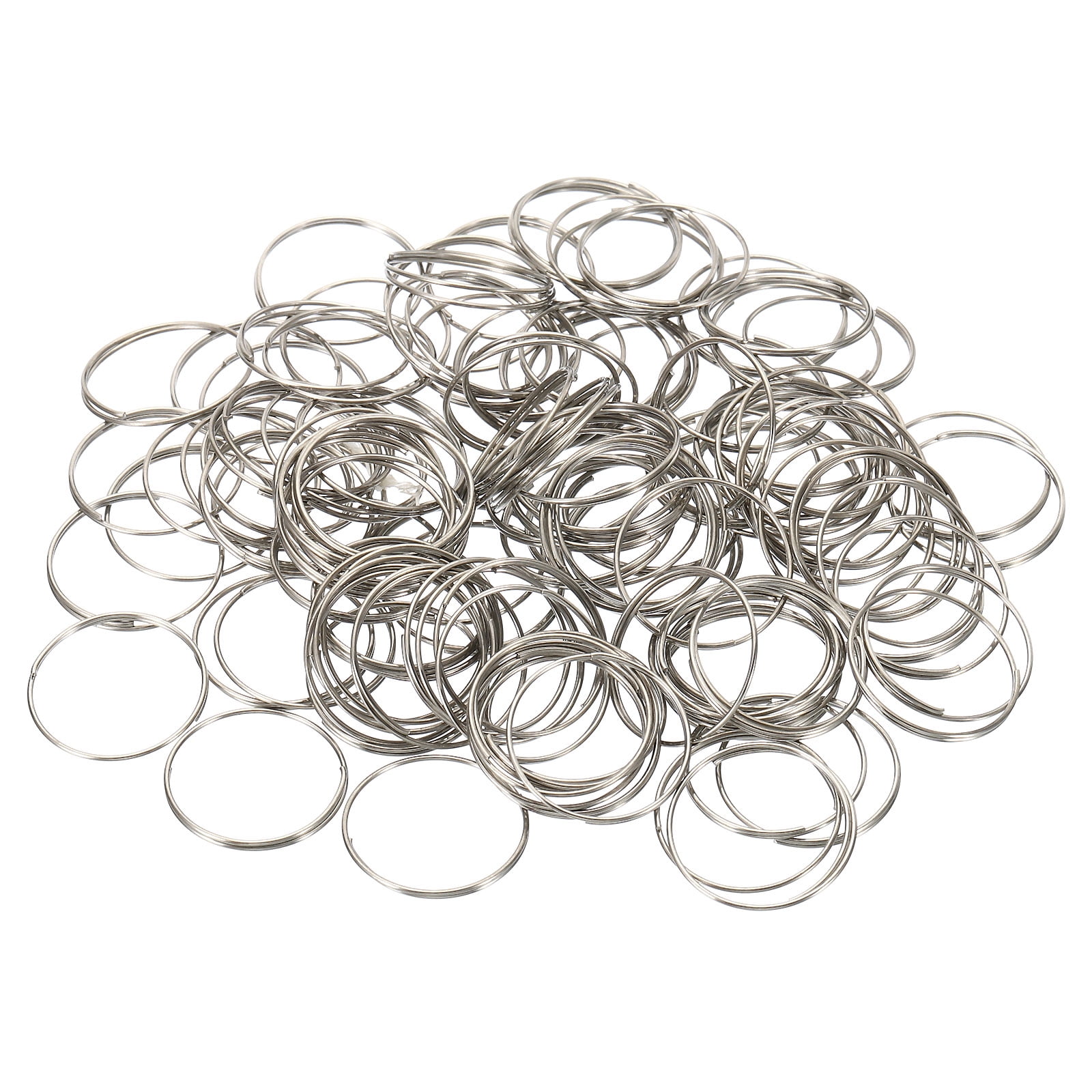 Uxcell 20mm/0.8" OD Chandelier Split Rings Split Circular Ring Clips ...