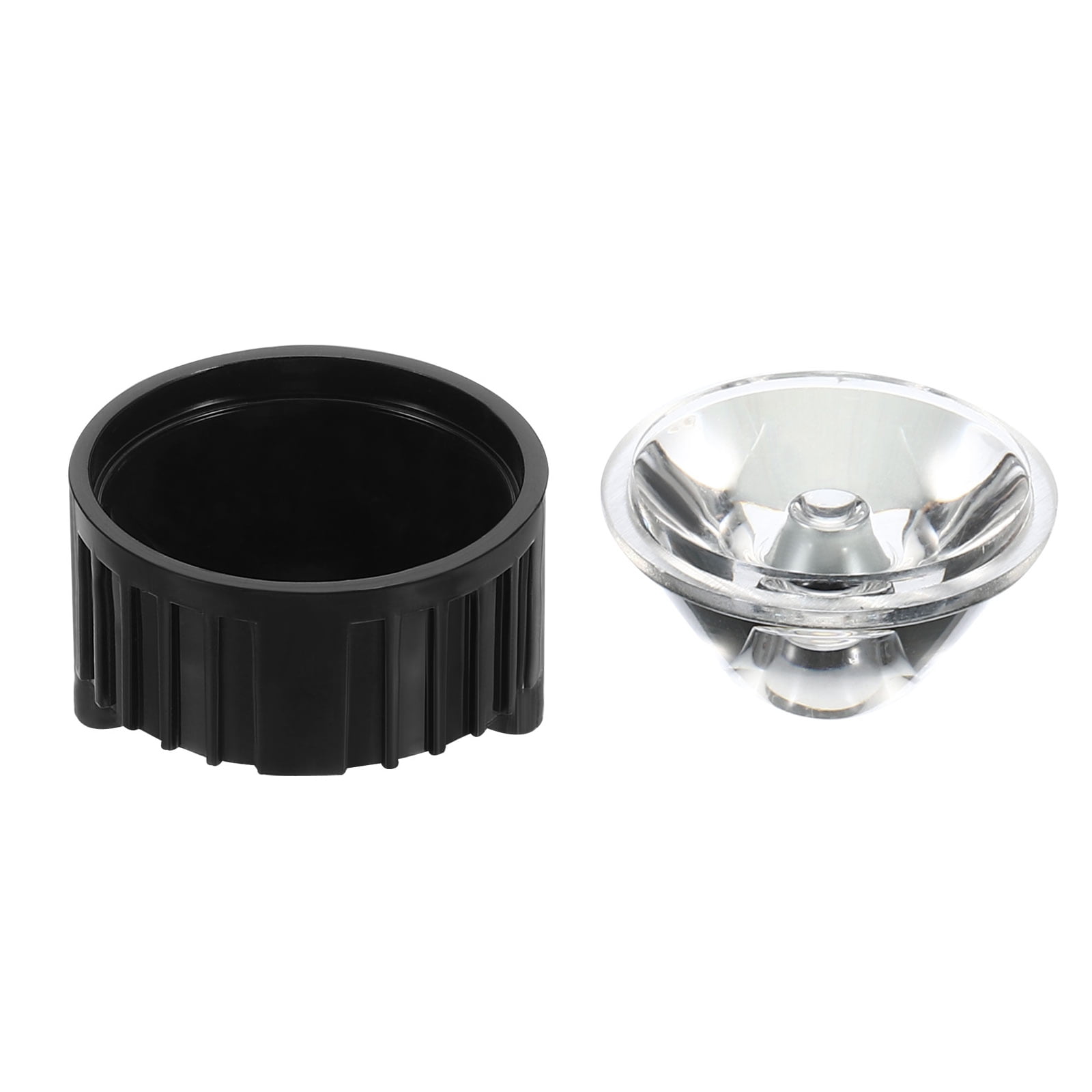 Uxcell 20mm 10 Degree LED Lens with Stand Holder for Flashlight, 20 Set ...