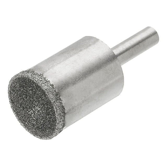 Uxcell 20mm 100 Coarse Grits Diamond Mounted Point Spherical Concave ...