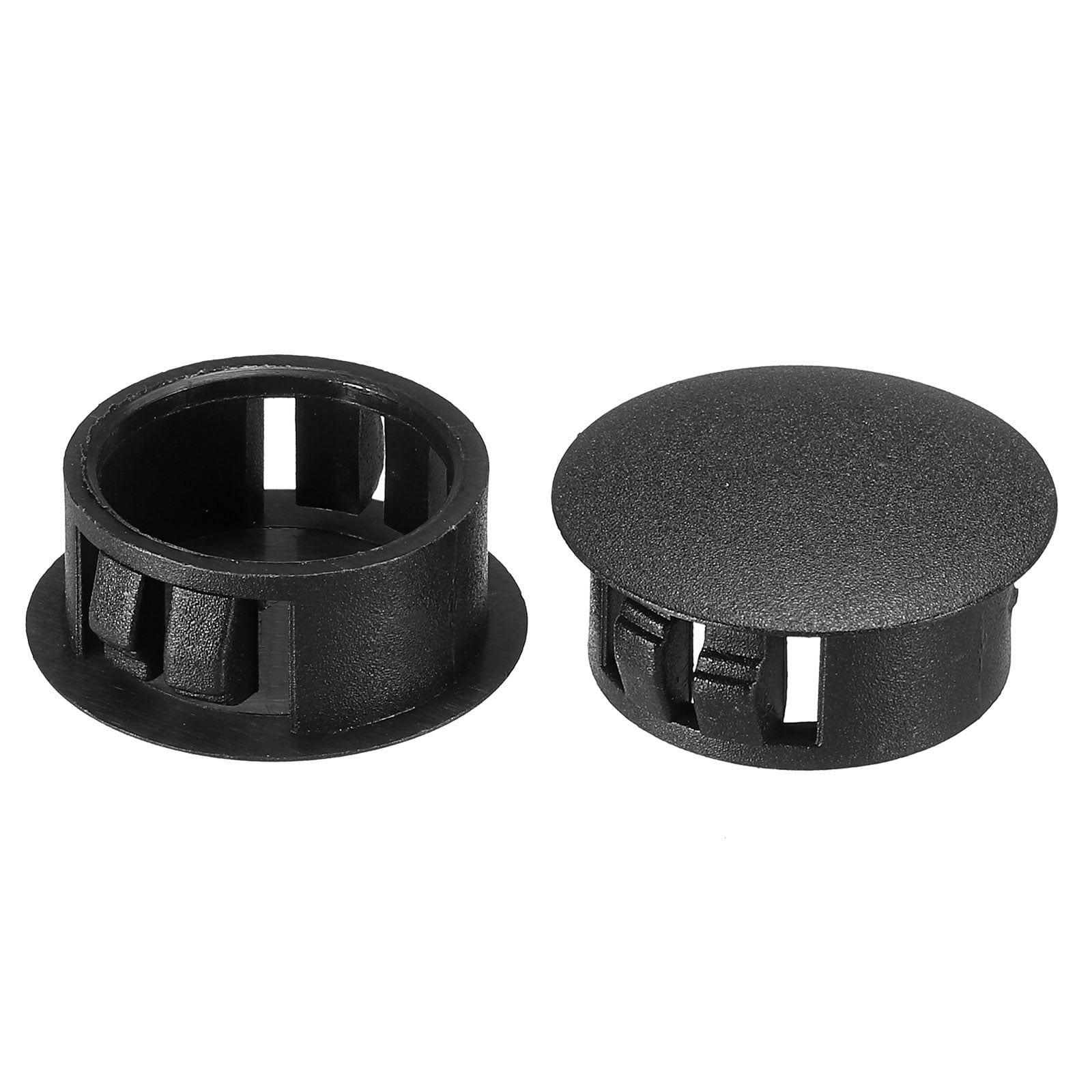 Uxcell 20mm 13/16" Plastic Hole Plugs, Flush Type Round Hole Cover Snap ...