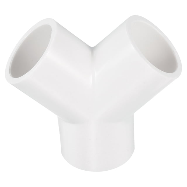 Uxcell 20mm 3 Way Y Shape Joint Connectors Adapters for Garden Home PVC ...