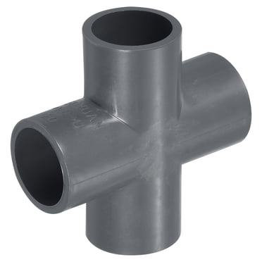 Uxcell Inner 20mm 6 Way Elbow Joint Connectors Adapters for Garden Home ...