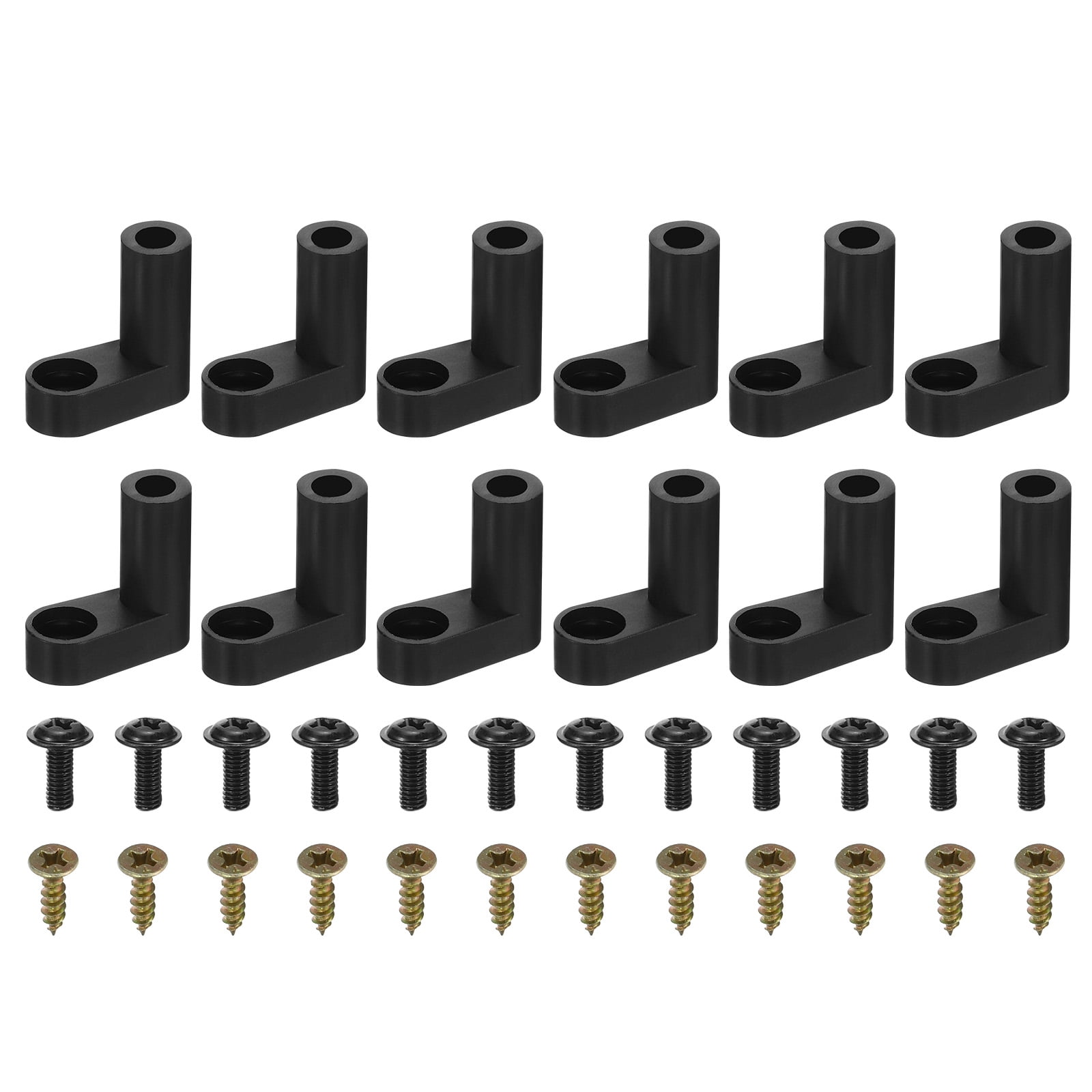 Uxcell 20mm L Type PCB Spacer Kit, 24Pack PCB Insulated Board ...