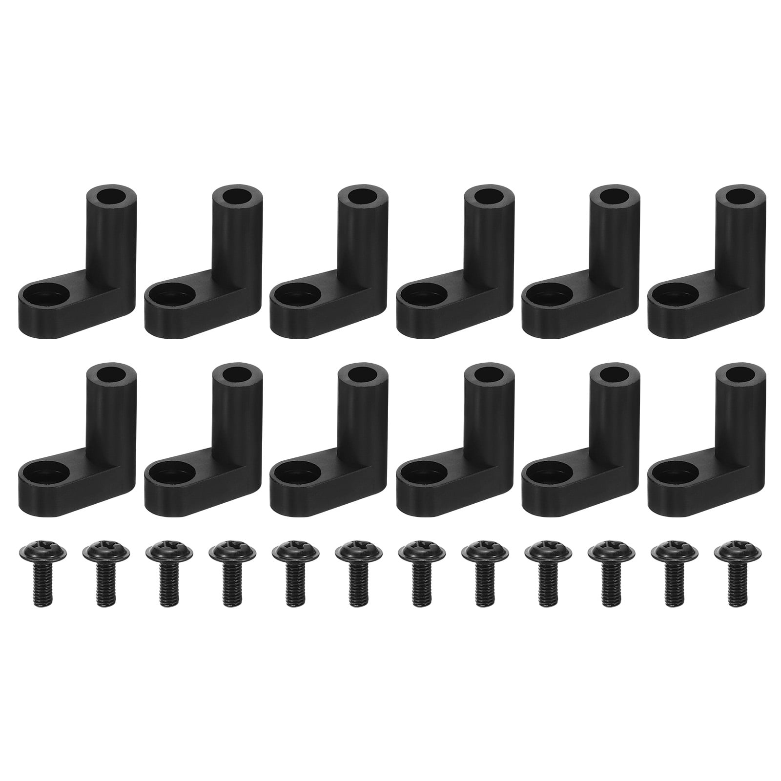 Uxcell 20mm L Type PCB Spacer Kit, 24Pack PCB Insulated Board ...