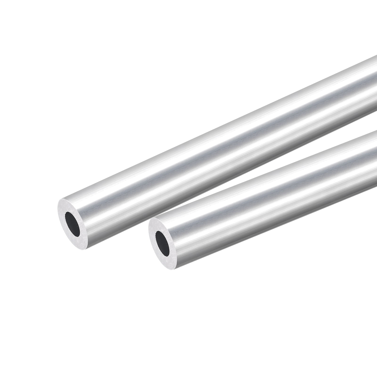 Uxcell 20mm OD 10mm Inner Dia 200mm Length 6063 Aluminum Round Tube 2 ...