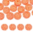 Uxcell 20mm Resin Rhinestone Beads for Beadable Pen, 20 Pack Ball Disco ...