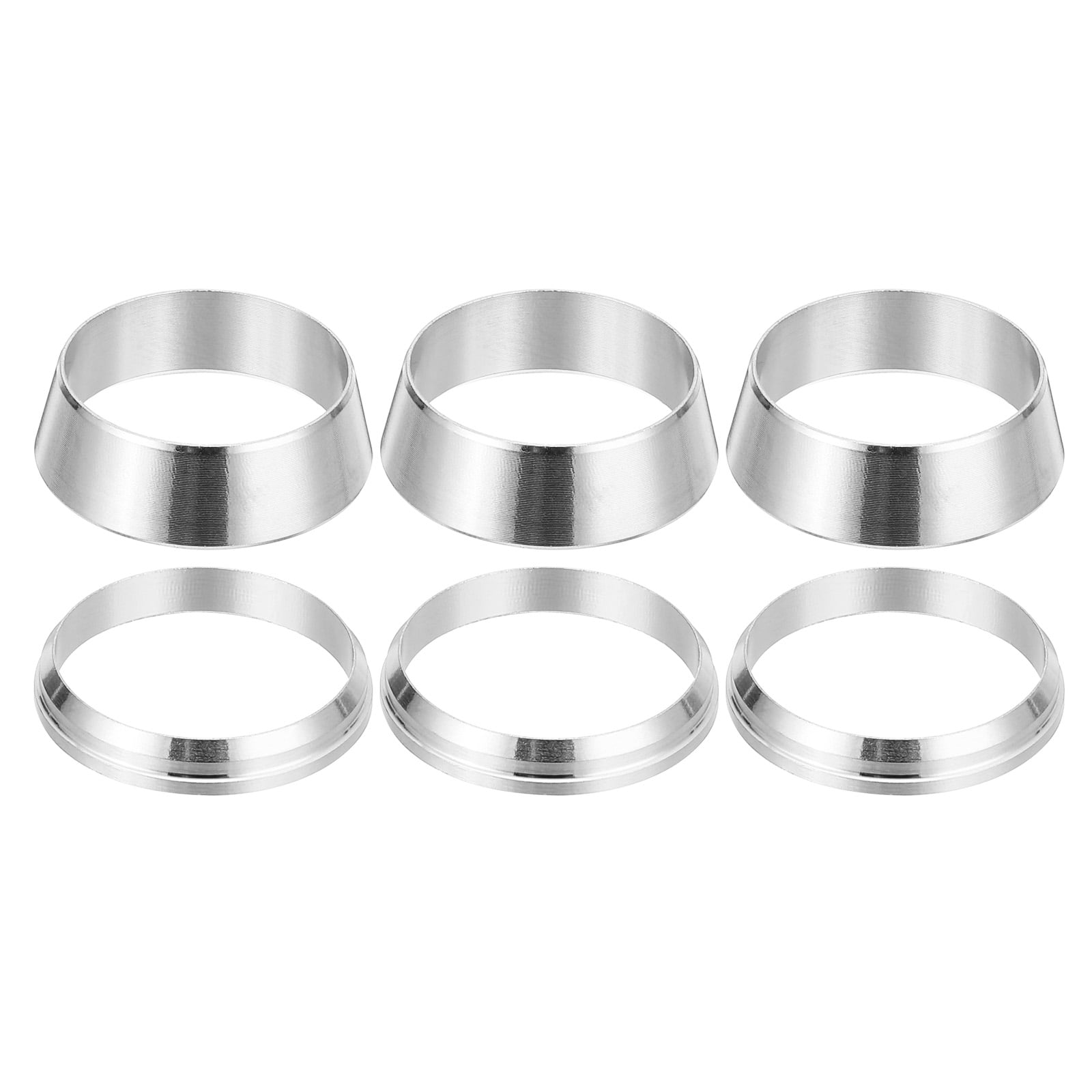 Uxcell 20mm Tube OD 304 Stainless Steel Compression Tube Fitting Sleeve ...