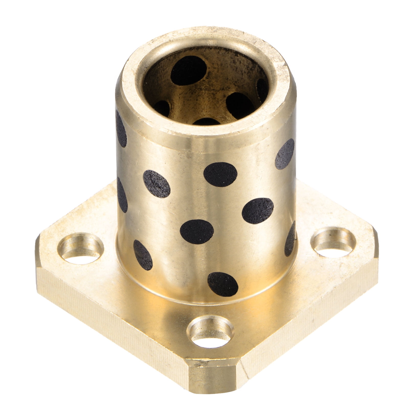 Uxcell 20mm x 28mm x 40mm Sleeve Bearings Square Flanged Wrapped ...