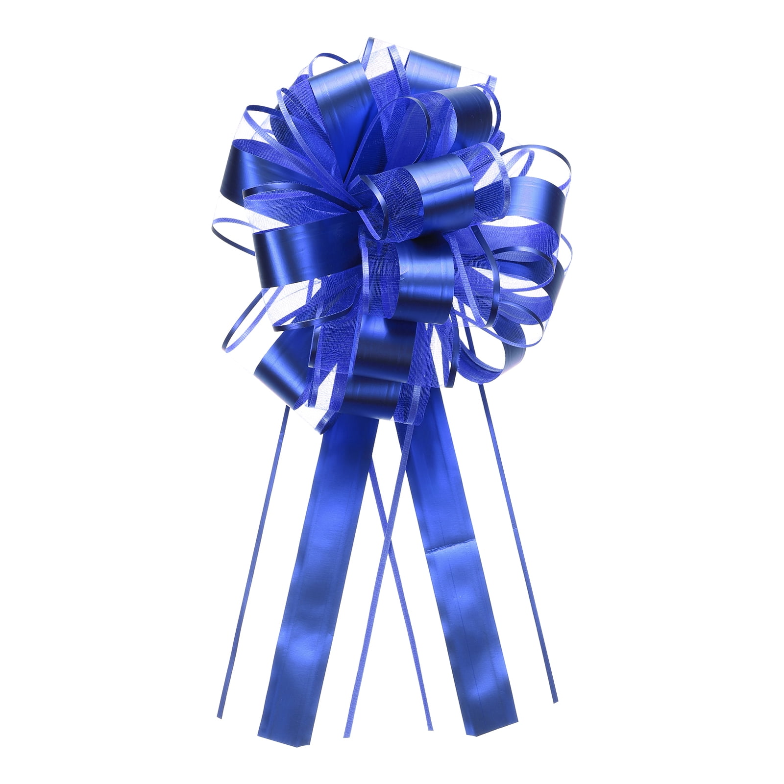 Uxcell 20pcs 11" Extra Large Pull Bow Metallic Gift Wrapping Bows ...