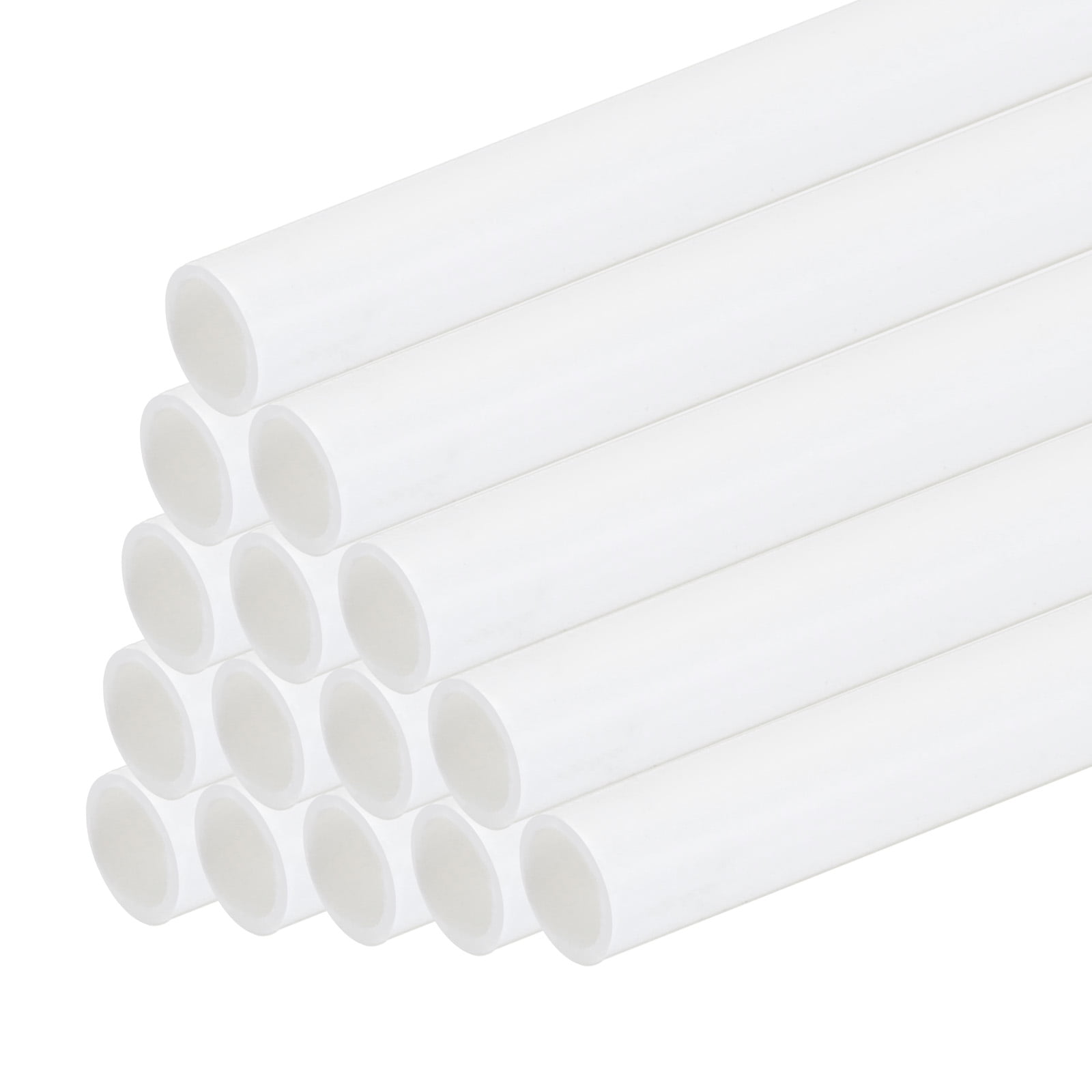 Uxcell 20pcs 20" Plastic Model Tube ABS, Solid Round Bar 0.1" OD White ...