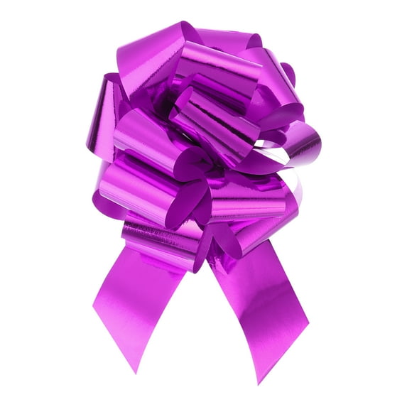 Uxcell 20pcs 8 Inch Metallic Large Big Pull Bow Gift Wrapping Bows ...