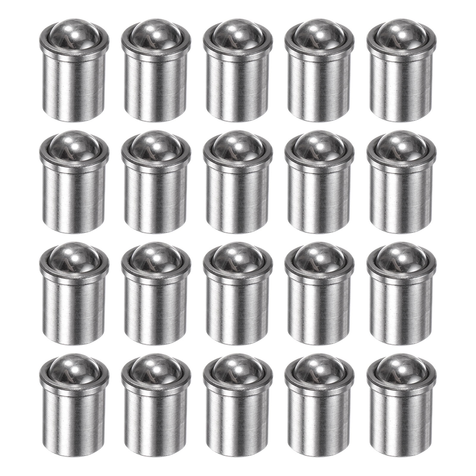 Uxcell 20pcs Ball Plunger 10x13mm 304 Stainless Steel Precision ...
