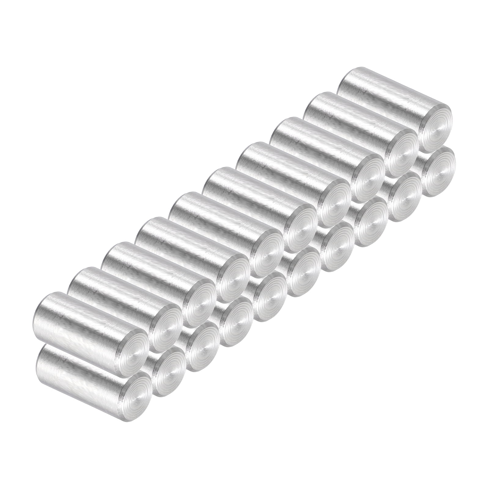 Uxcell 20pcs Dowel Pins M6x12mm Stainless Steel Round Head Shelf ...