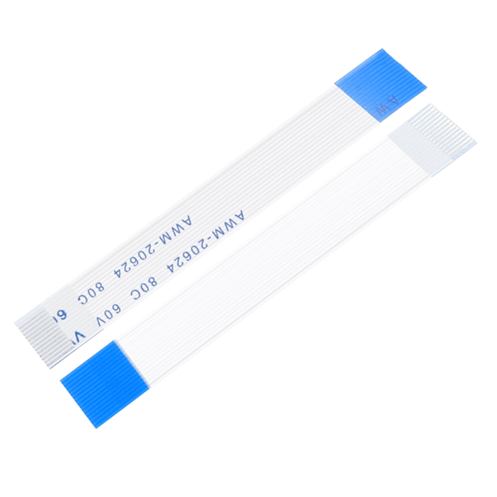 Uxcell 20pcs FFC FPC Ribbon Flat Flexible Cables, 15 Pin 0.5mm Pitch ...