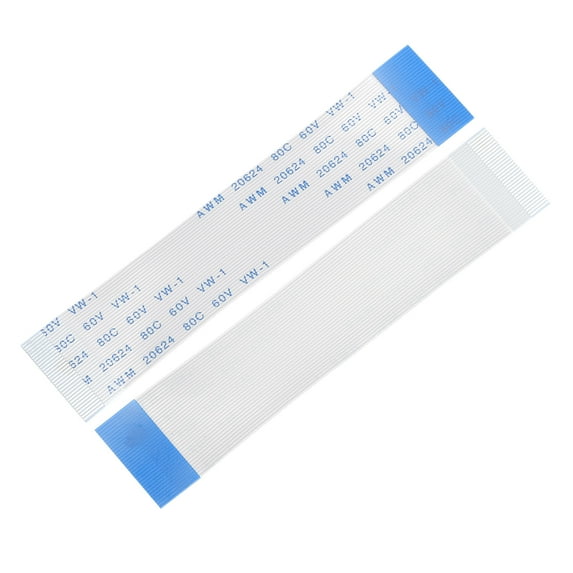 Uxcell 20pcs FFC FPC Ribbon Flat Flexible Cables, 32 Pin 0.5mm Pitch ...