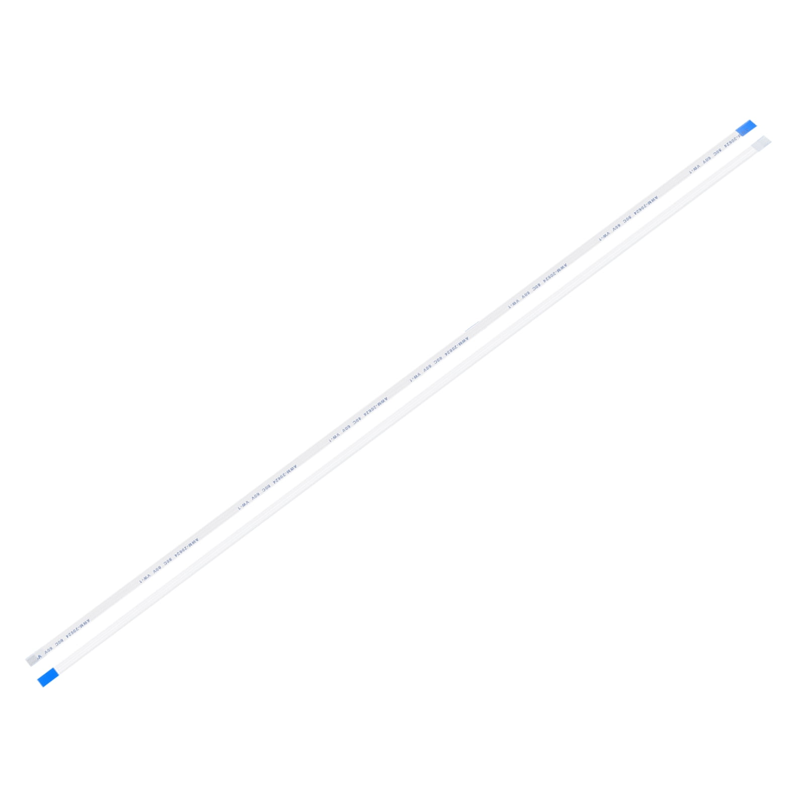 Uxcell 20pcs FFC FPC Ribbon Flat Flexible Cables, 8 Pin 0.5mm Pitch ...