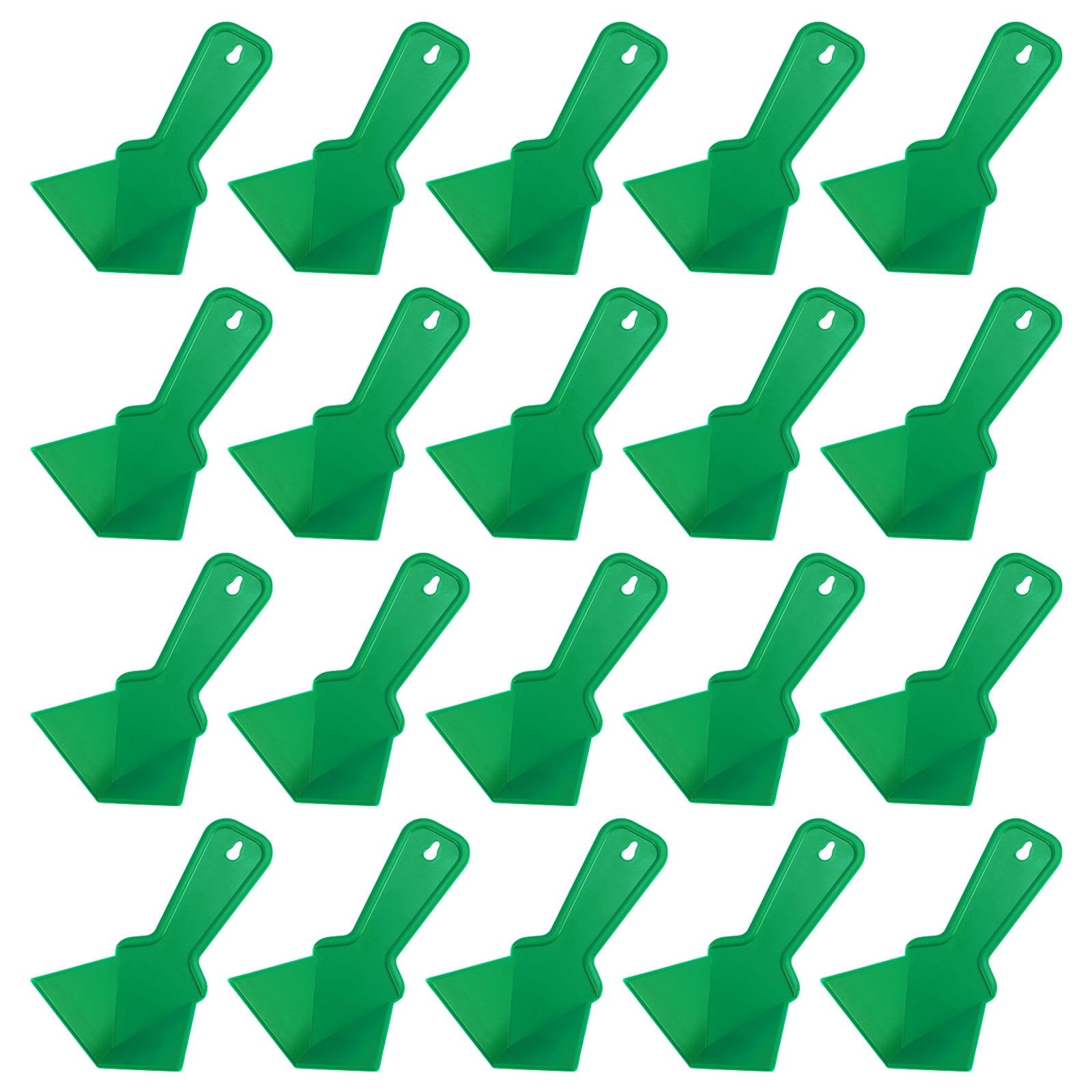 Uxcell 20pcs Inside Corner Trowel 4 Inch Drywall Corner Tool Plastic ...