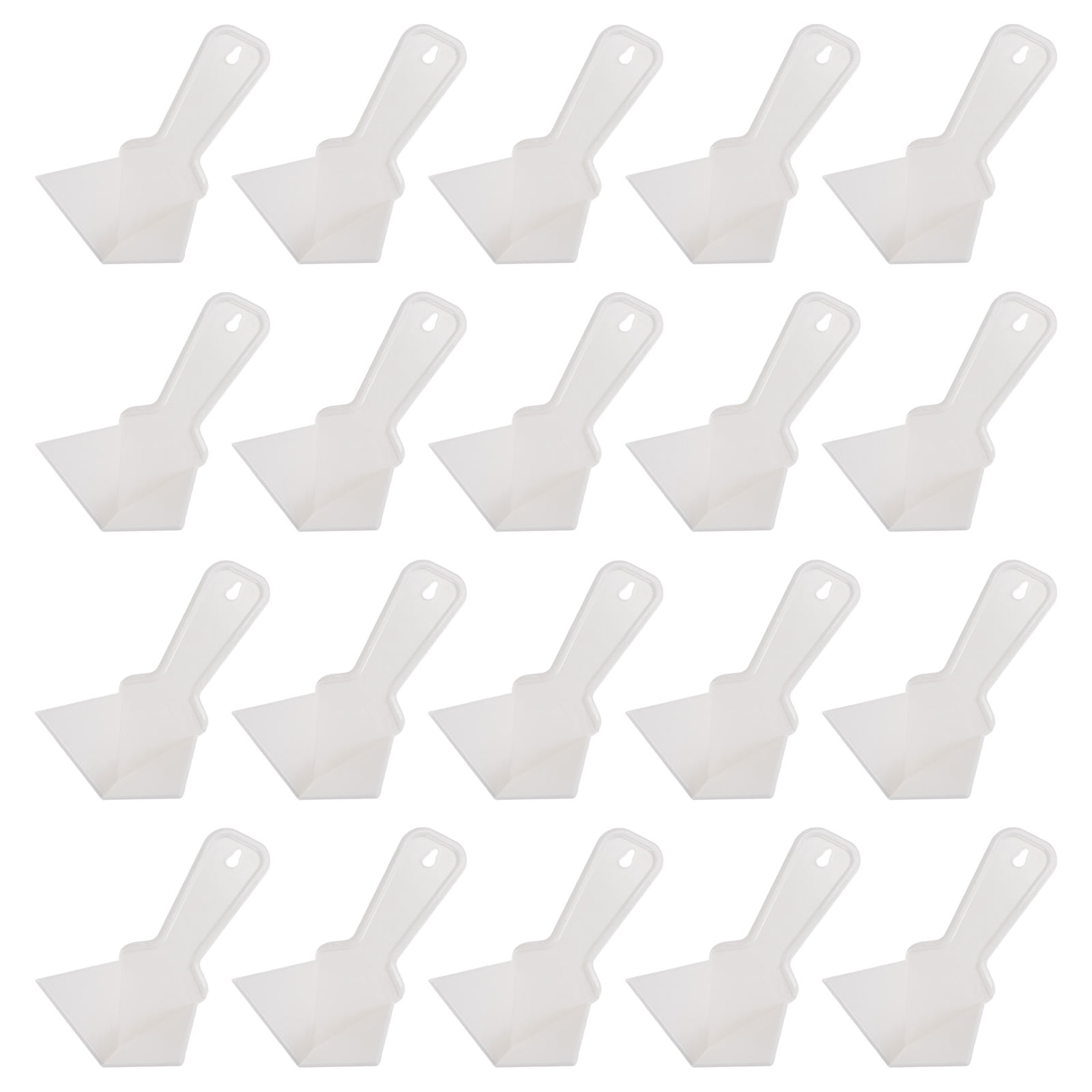 Uxcell 20pcs Inside Corner Trowel 4 Inch Drywall Corner Tool Plastic ...