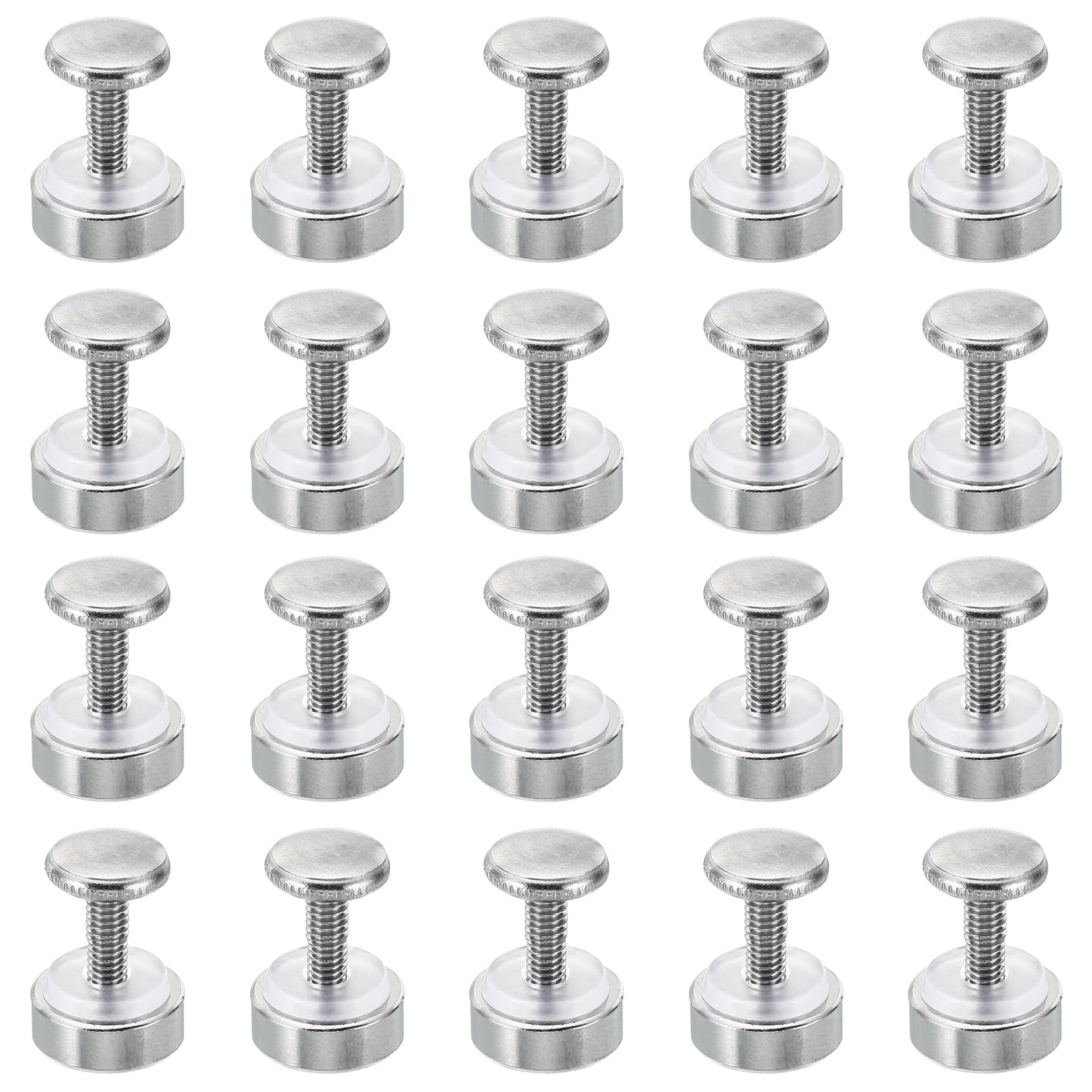 Uxcell 20pcs M4x12 Standoff Screws with Spacers Wall Mounting Hardware ...