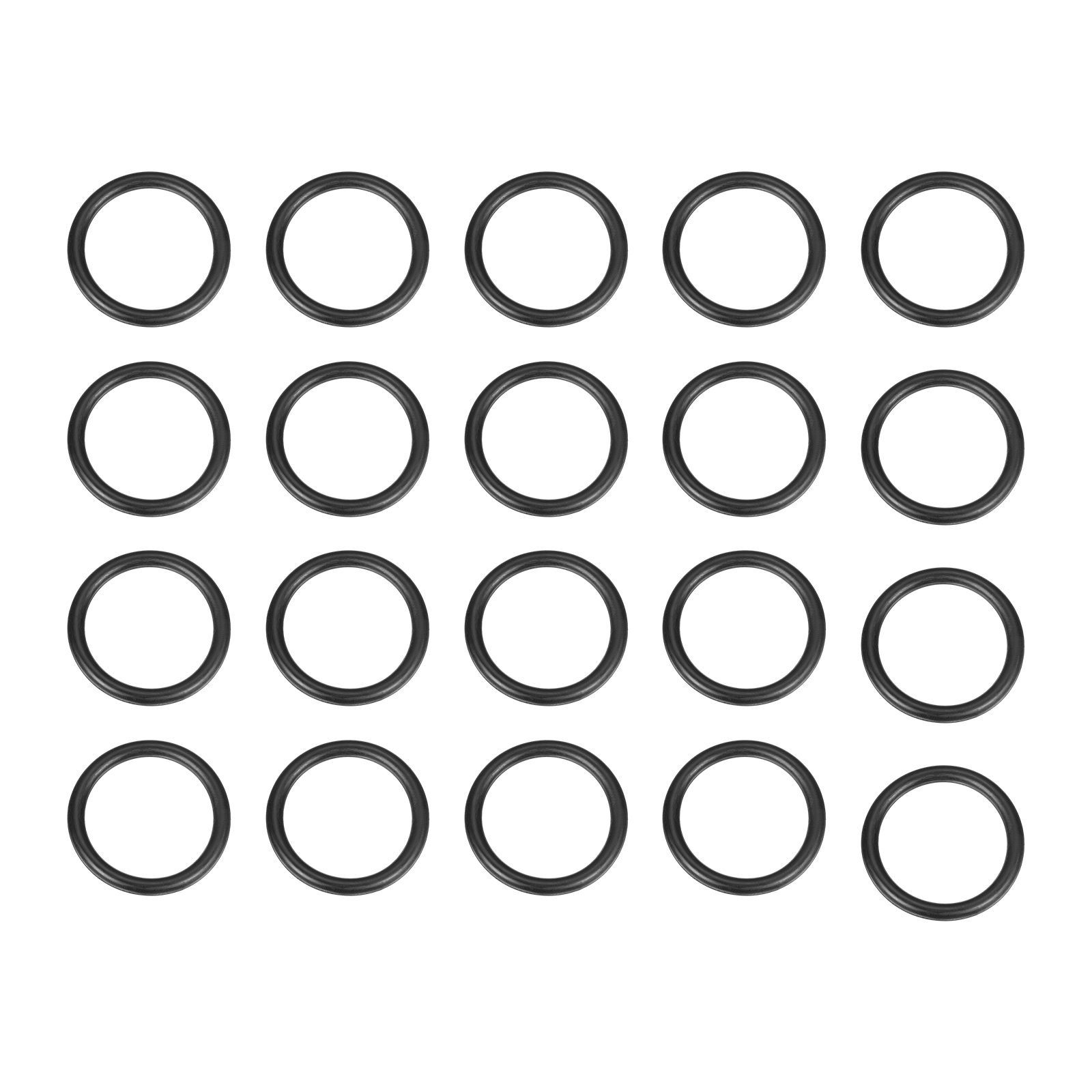 Uxcell 20pcs Nitrile Rubber O-Rings 40mm OD 32mm ID 4mm Width Metric ...