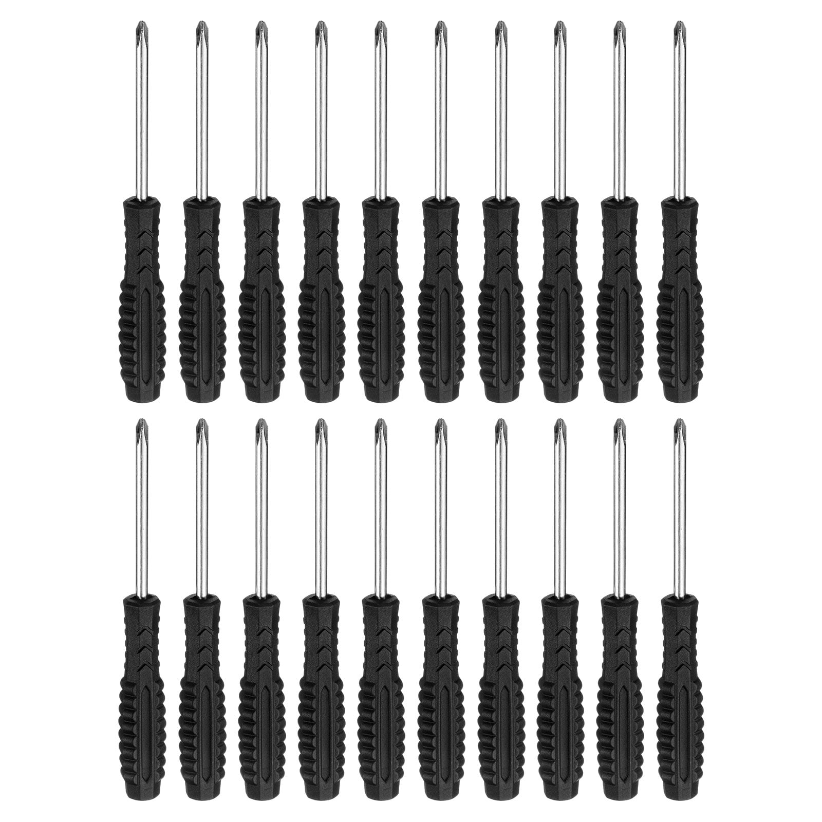 Uxcell 20pcs PH1 Mini Phillips Screwdriver #1 3.9" Length Screwdrivers ...
