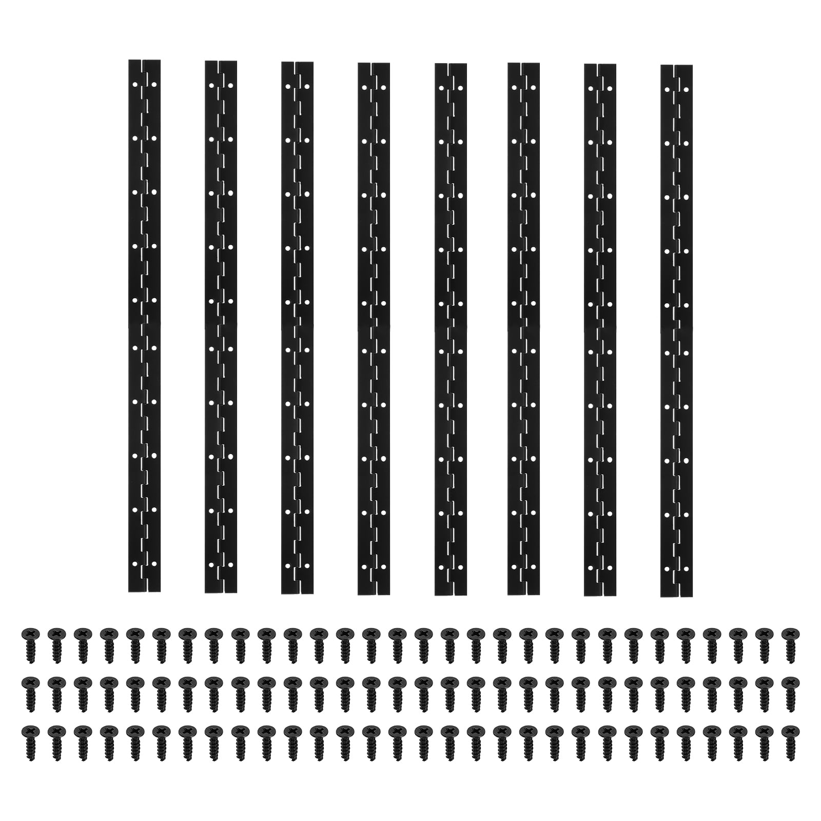 20x1.2 Inch Piano Hinge,8 Pcs Continuous Hinge with Holes for Piano ...