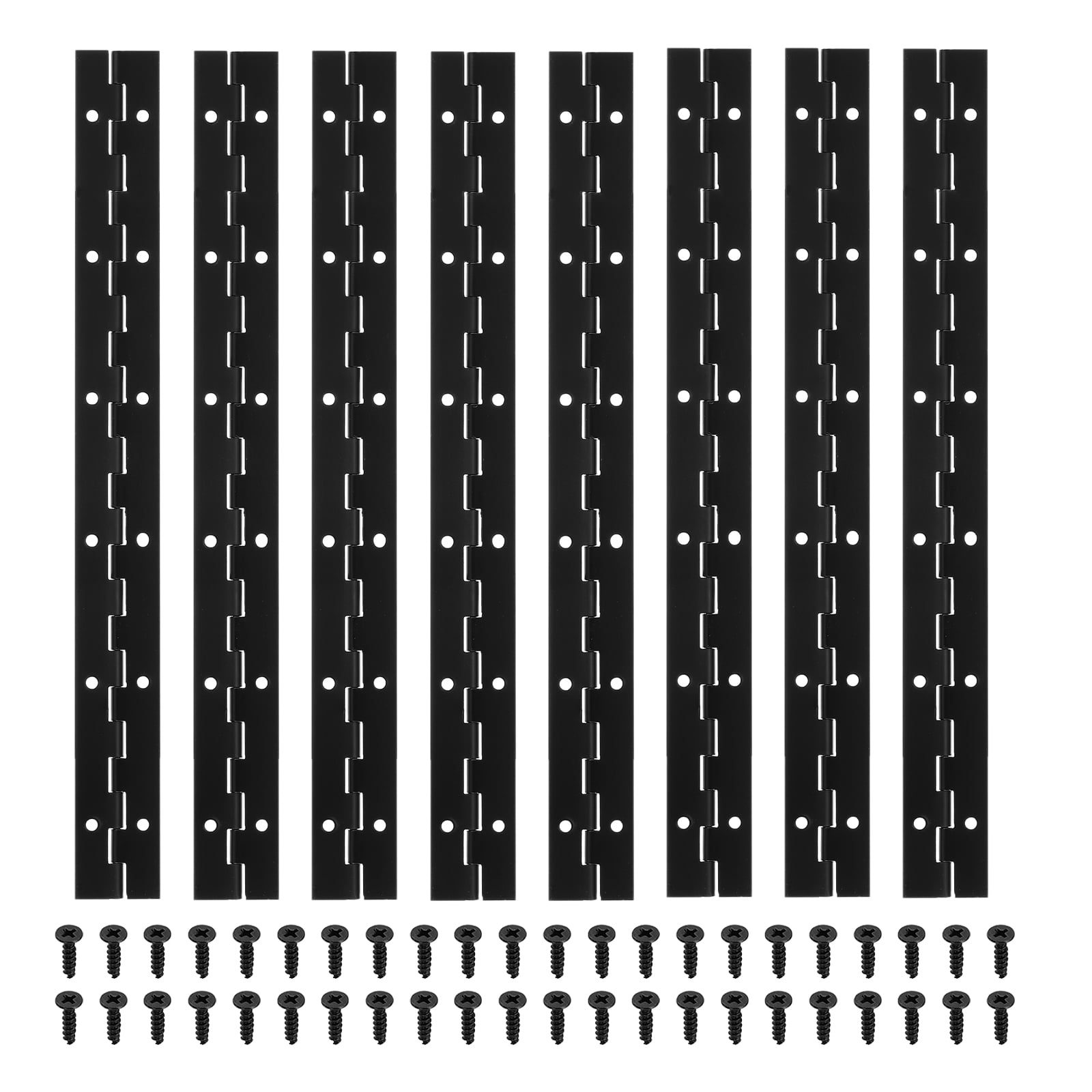 12x1.2 Inch Piano Hinge,8 Pcs Continuous Hinge with Holes for Piano ...
