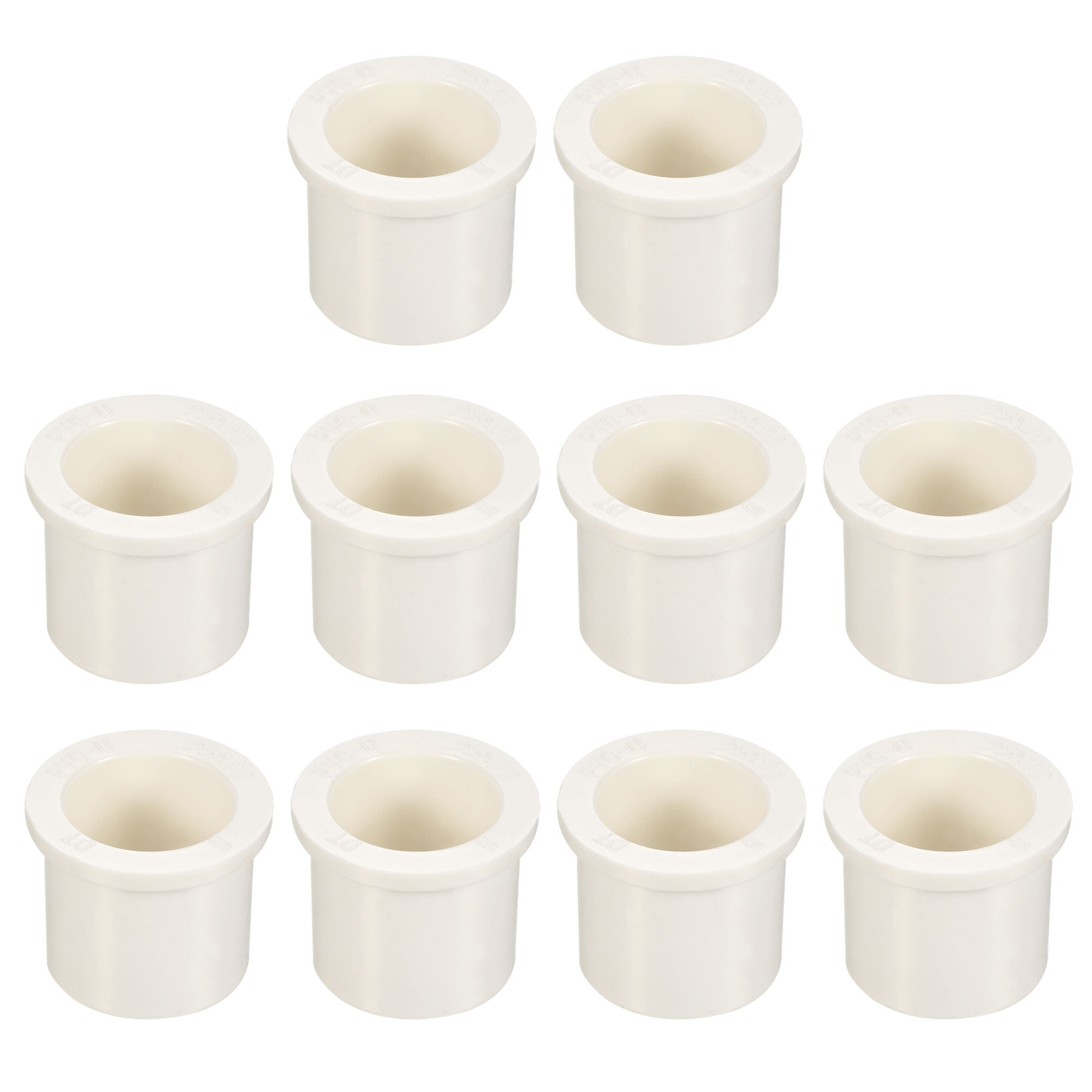 Uxcell 20x25mm PVC Reducer Bushing Pipe Fitting Coupling Tube Adapter ...