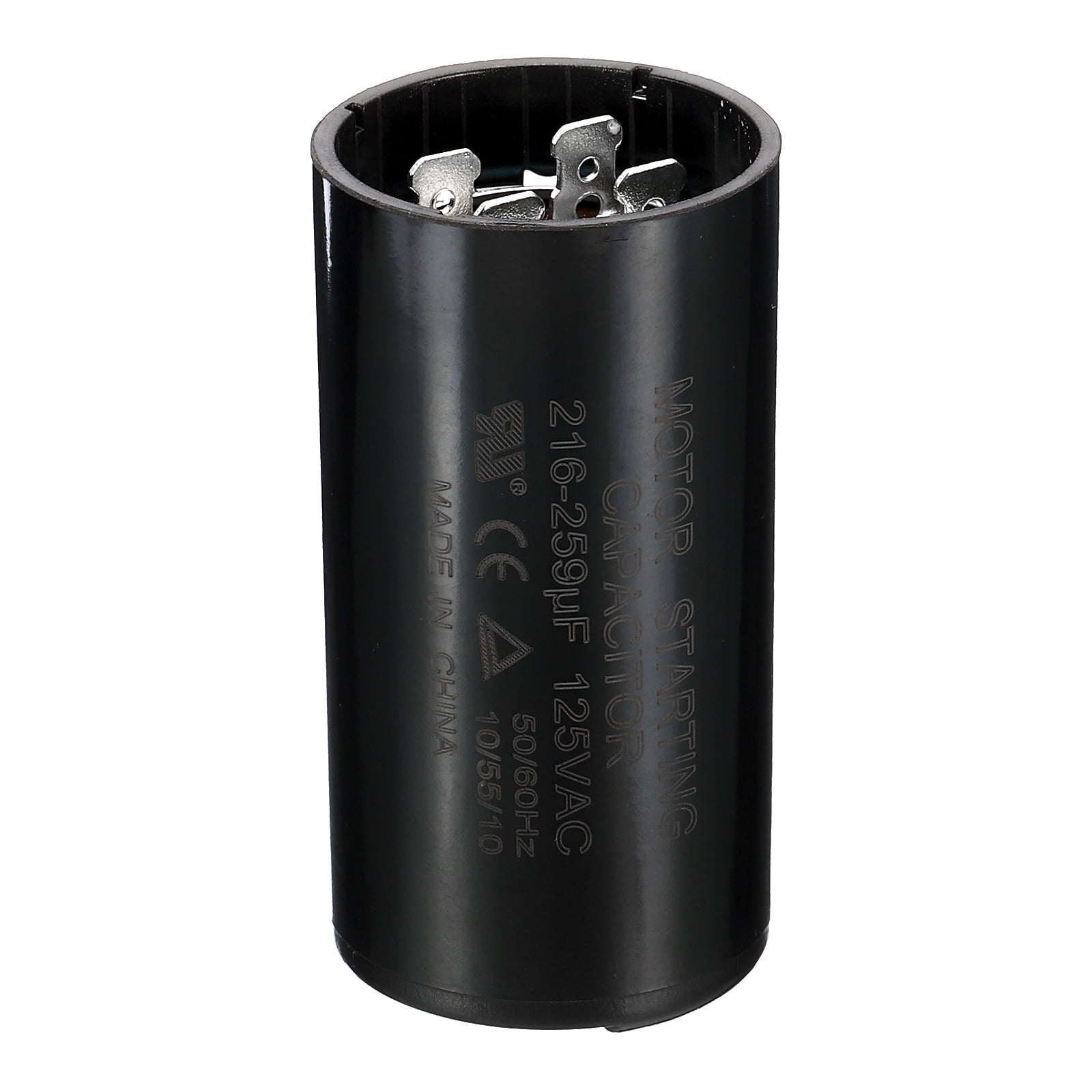 Uxcell 216-259uF/Mfd 125VAC 50/60Hz Motor Start Capacitor CD60 Run ...