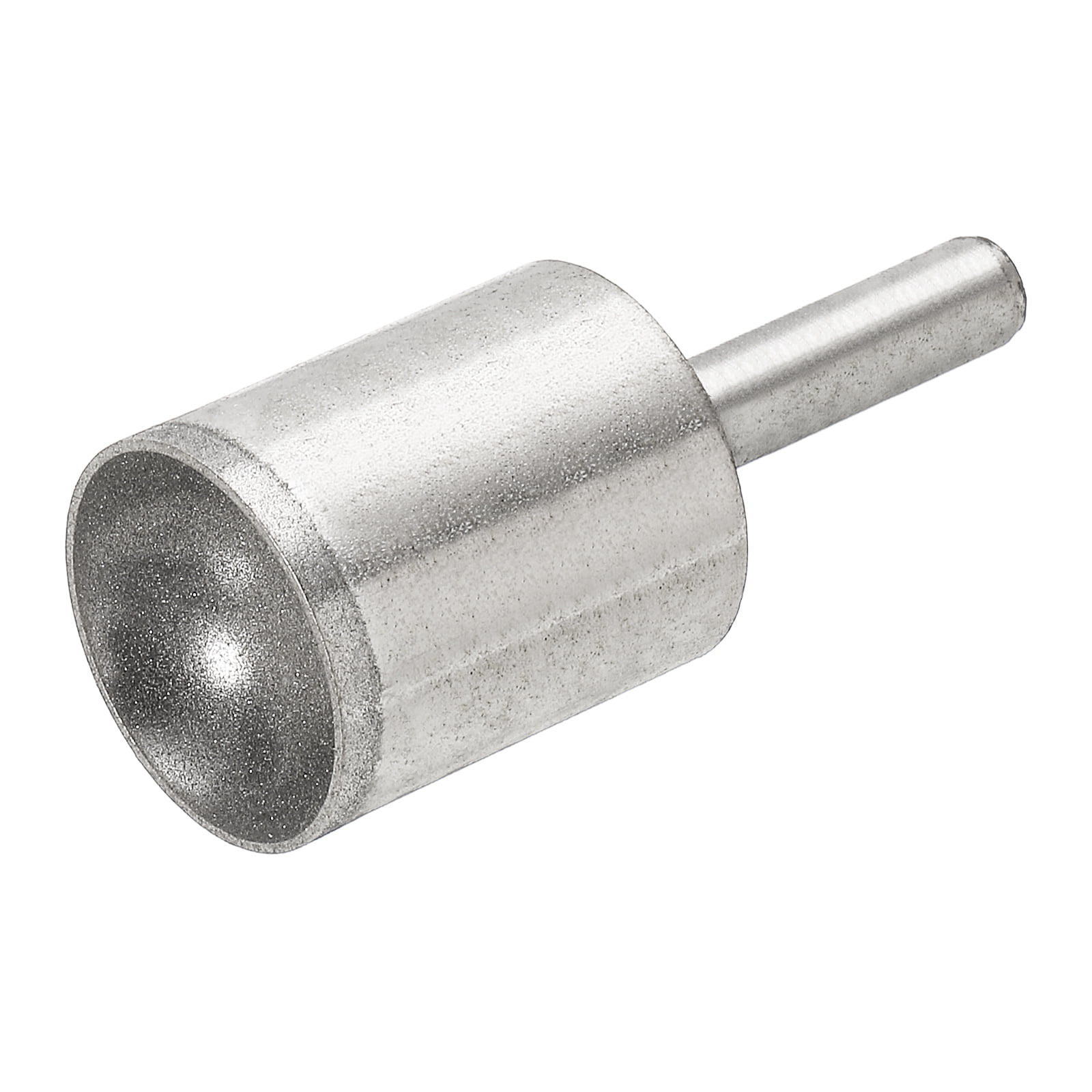Uxcell 21mm 600 Fine Grits Diamond Mounted Point Spherical Concave Head ...