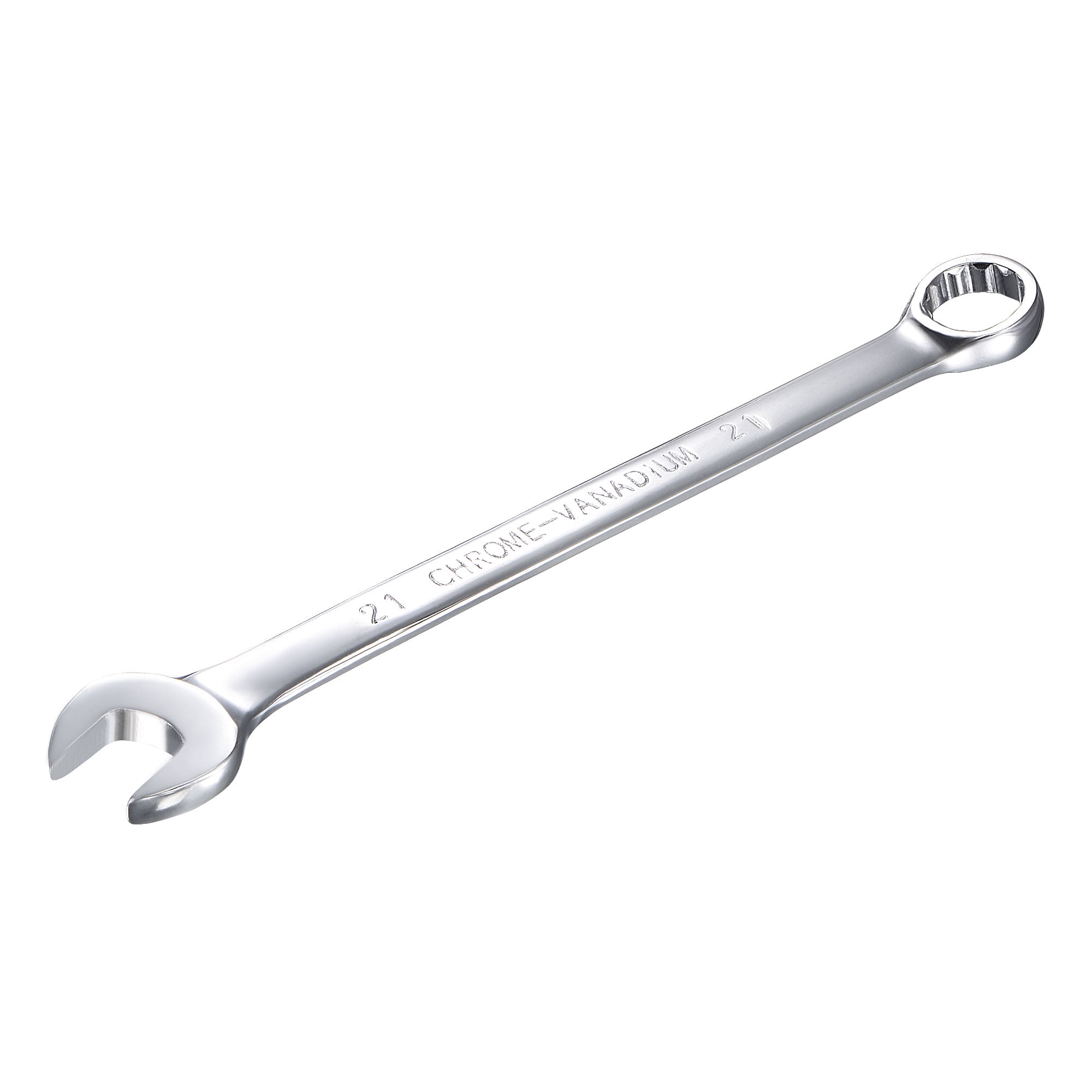 Uxcell 21mm Combination Wrench with Offset Box End and Angled Open End ...