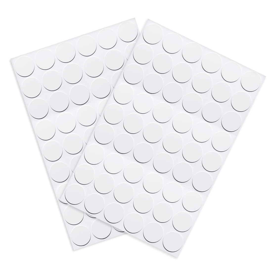 Uxcell Dustproof Self-adhesive Screw Hole Stickers Covers Caps White ...